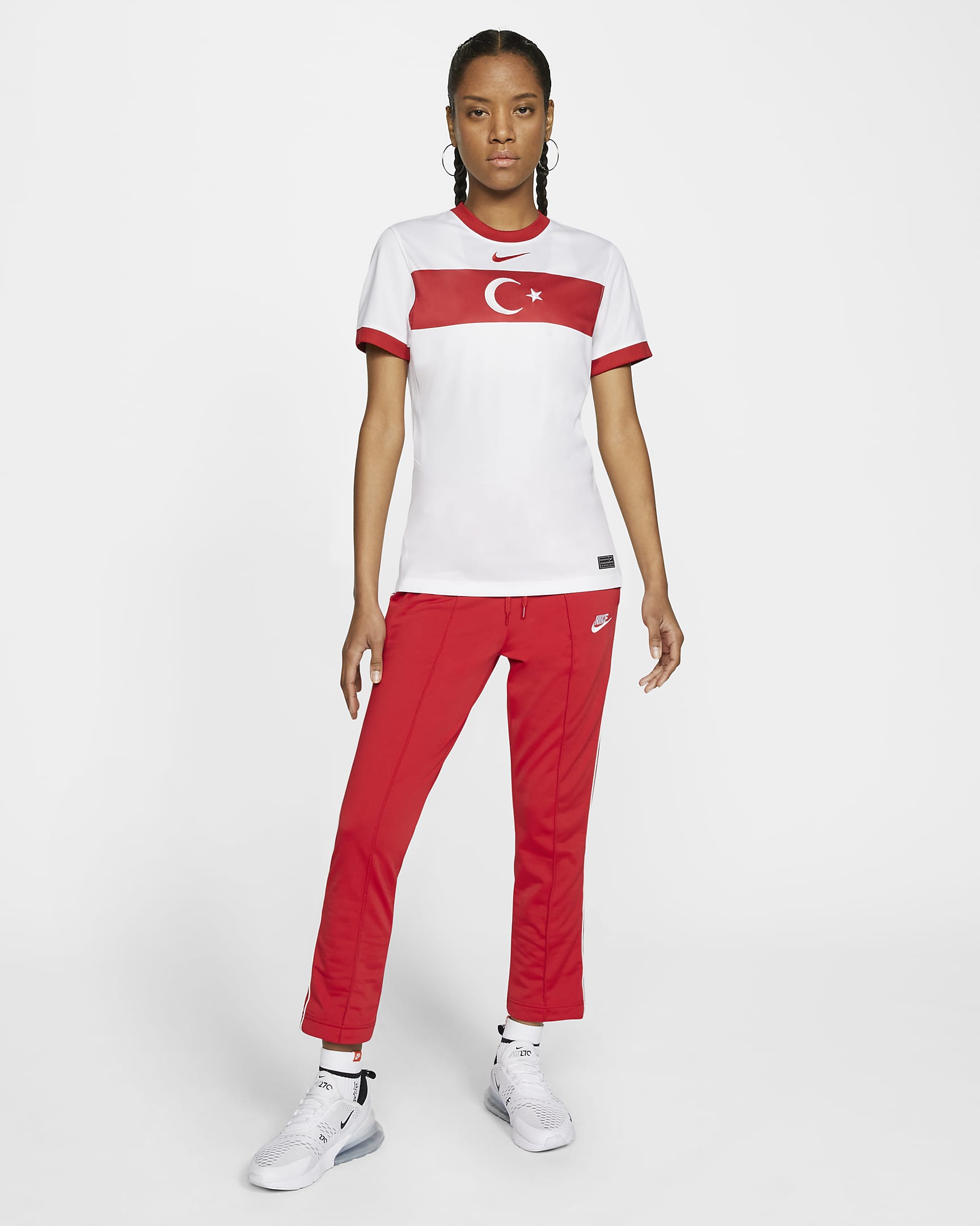 Turkey 2020 Stadium Home Women's Football Shirt. Nike BE