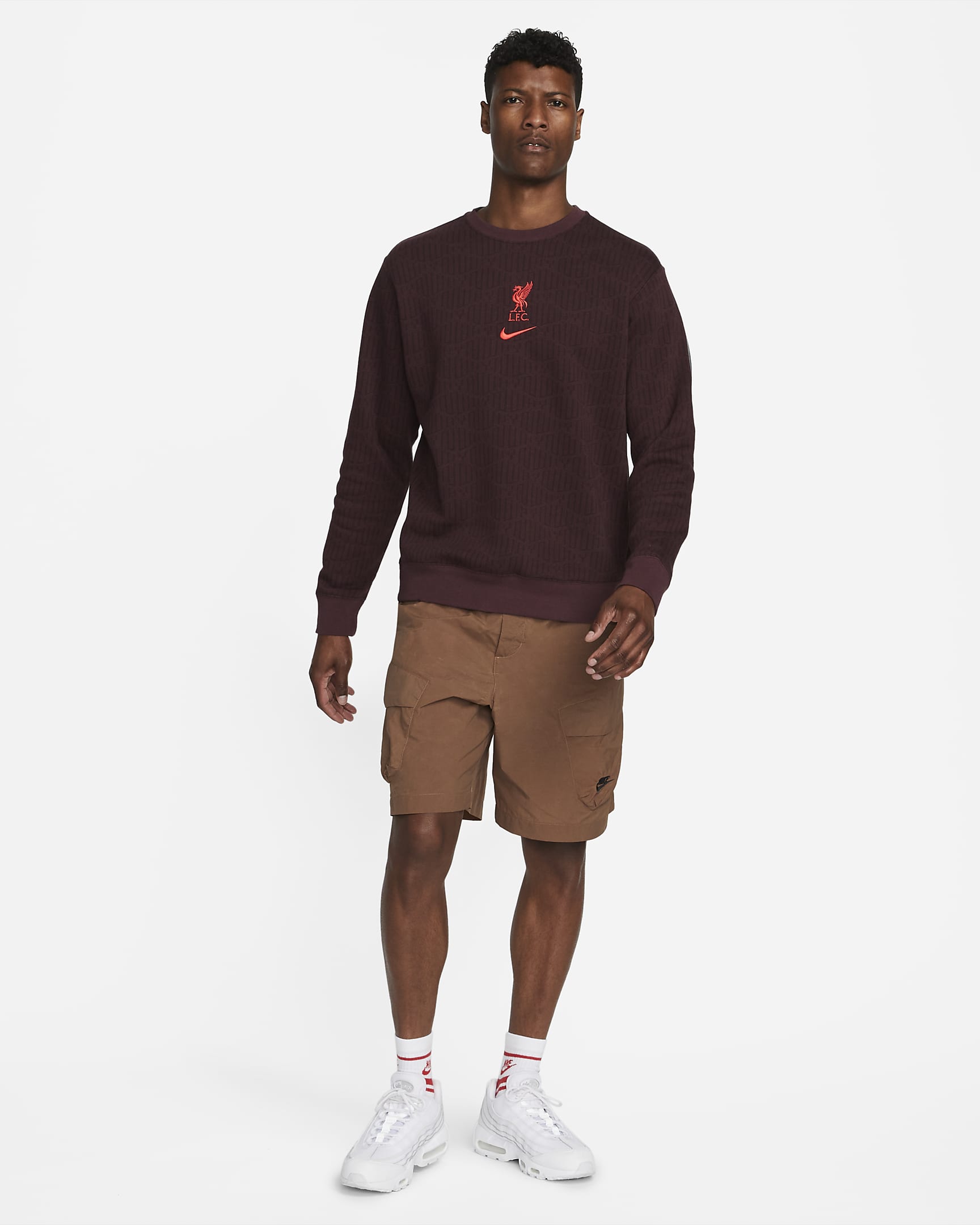 Liverpool Fc Club Fleece Herren Sweatshirt Nike Lu