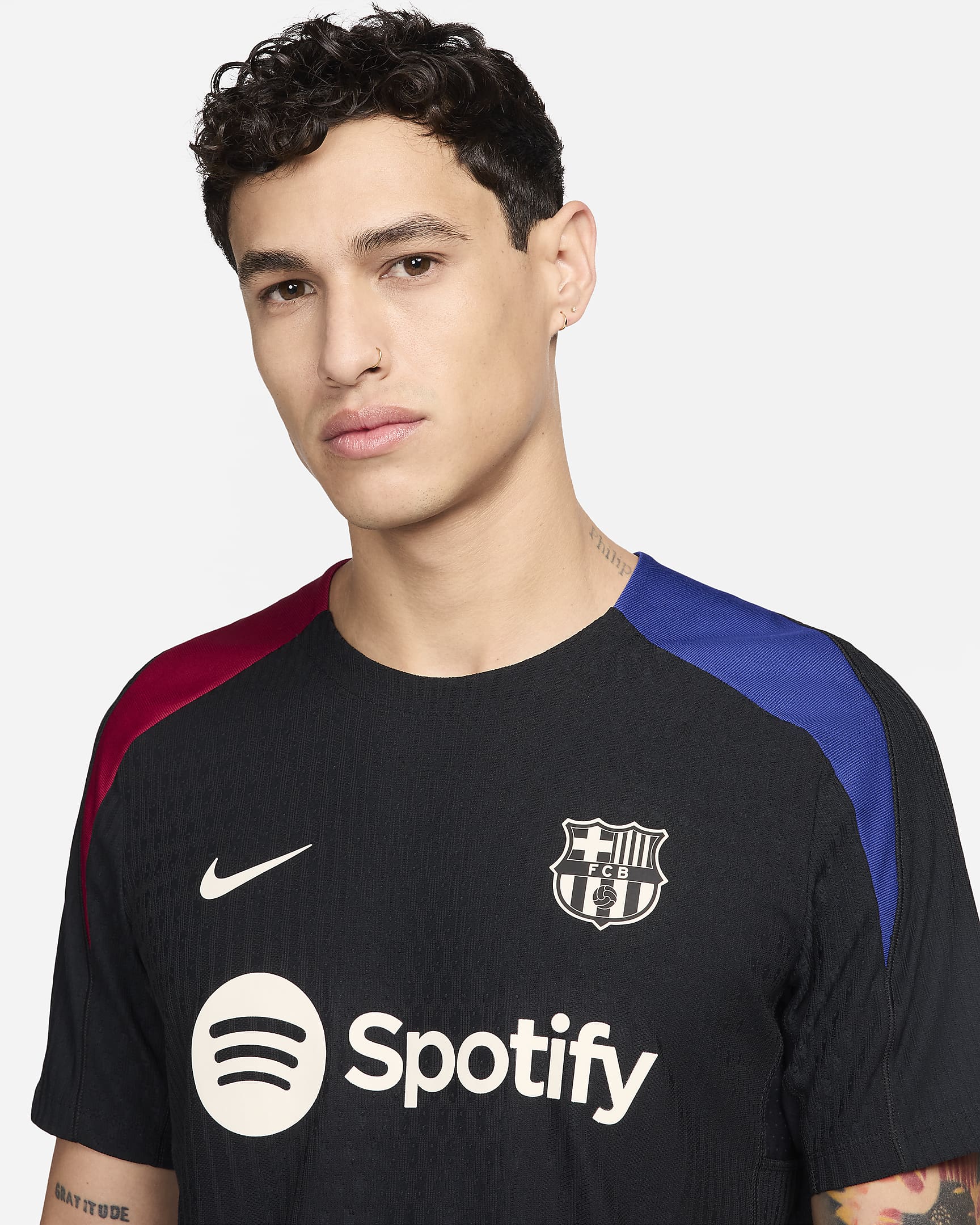 Maglia da calcio a manica corta FC Barcelona Strike Elite Nike Dri-FIT ...