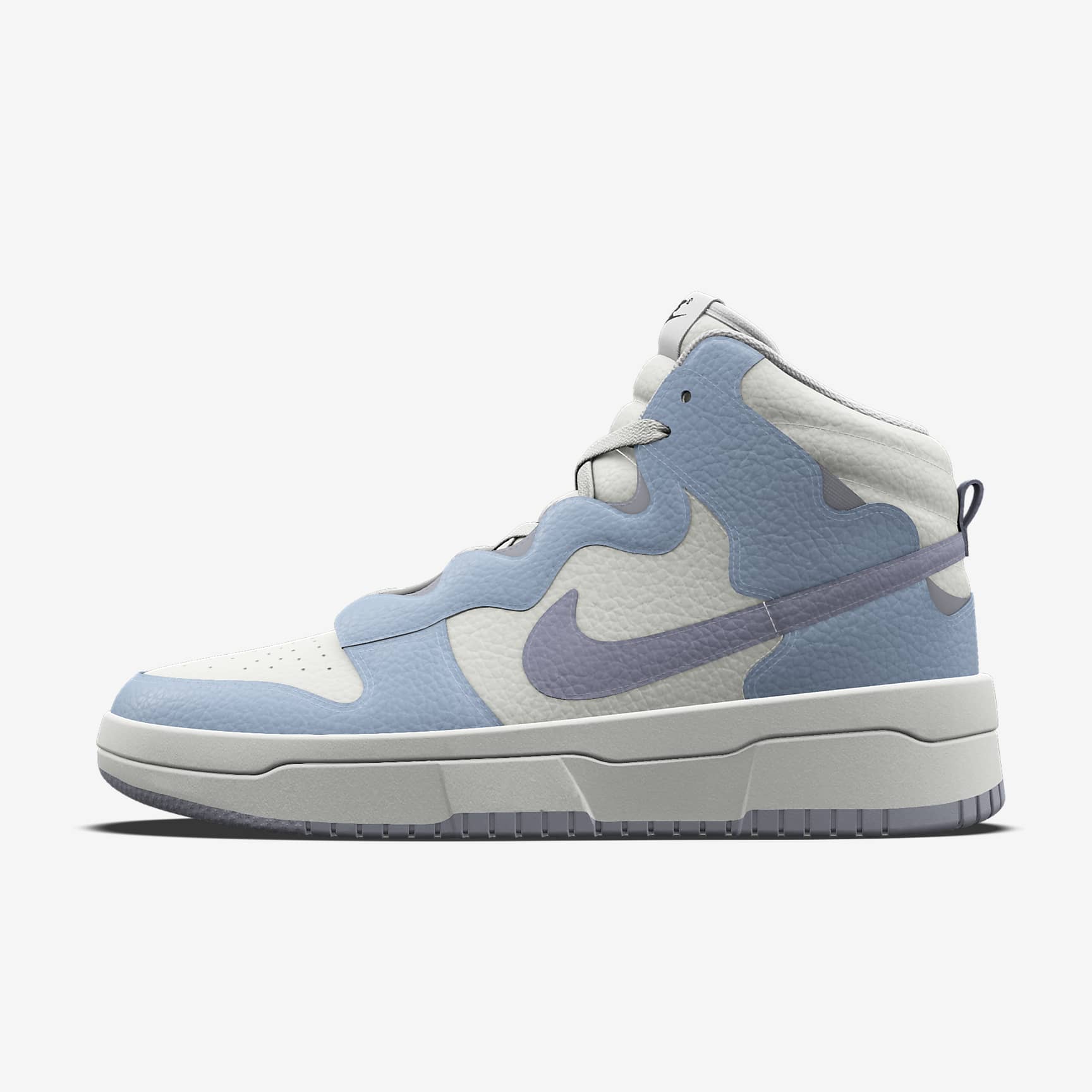 Nike Dunk High Warped Unlocked By You Custom Women's Shoes. Nike MY