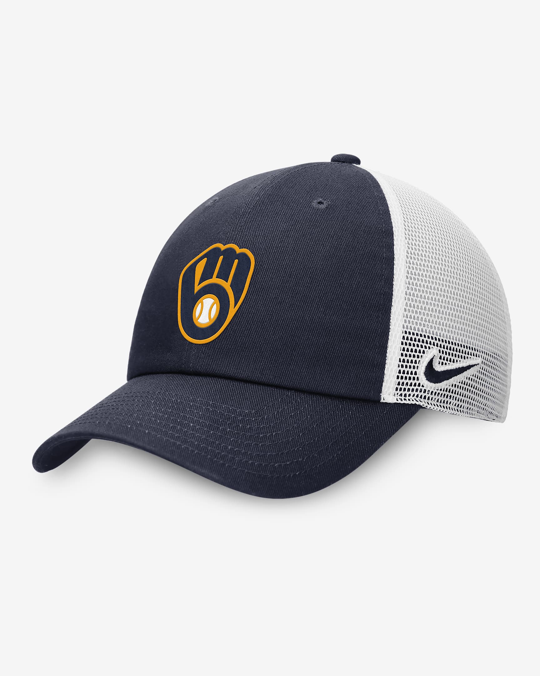 Gorra ajustable Nike MLB para hombre Milwaukee Brewers Heritage86. Nike.com