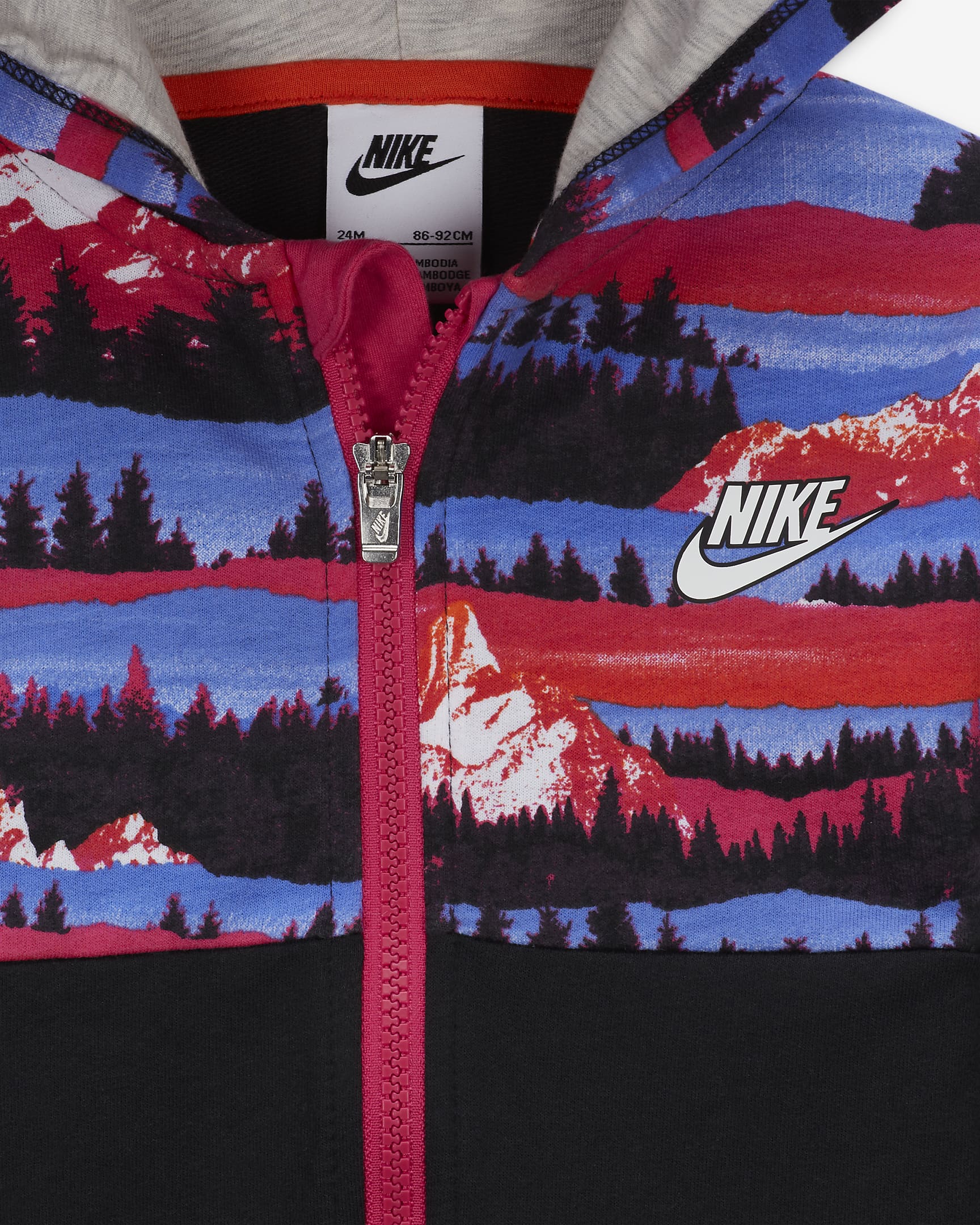 Nike Sportswear Snow Day Hooded Baby Overalls. Nike LU