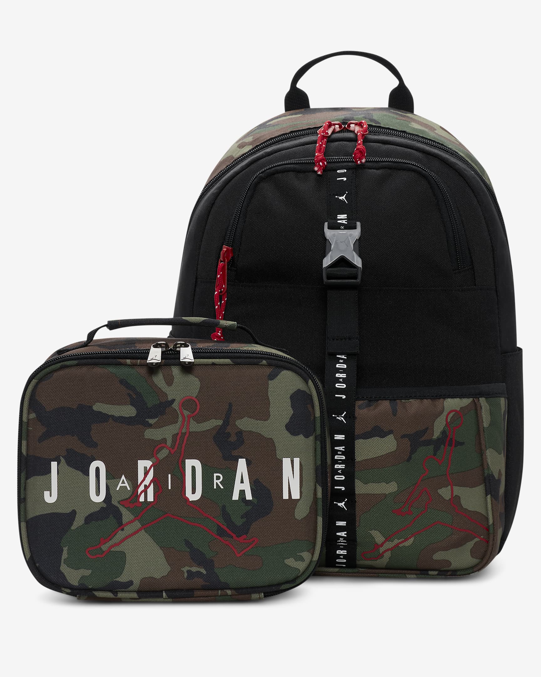 Air Jordan Lunch Backpack Big Kids' Backpack (18L) and Lunch Bag (3L ...