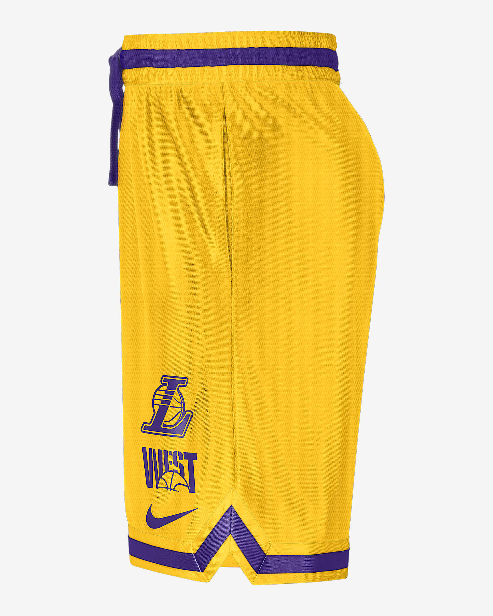 Los Angeles Lakers Courtside Men's Nike Dri-FIT NBA Graphic Shorts. Nike IN