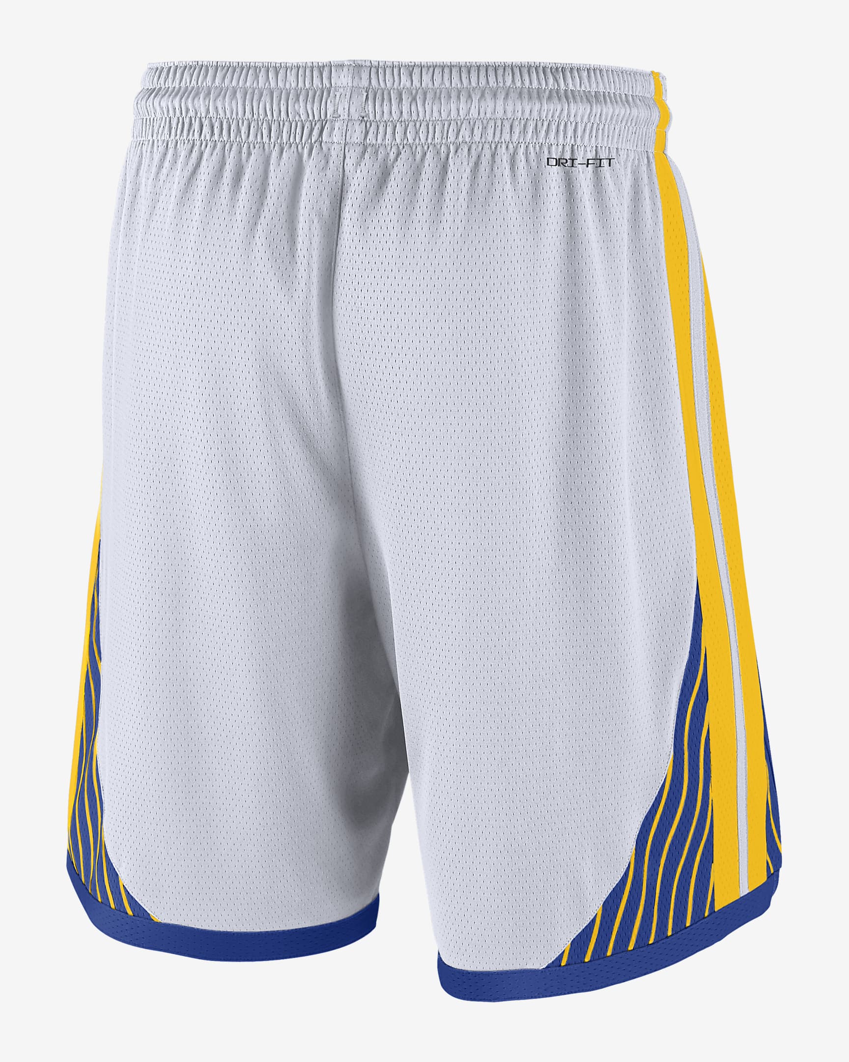 Golden State Warriors Nike NBA Swingman-shorts för män. Nike SE