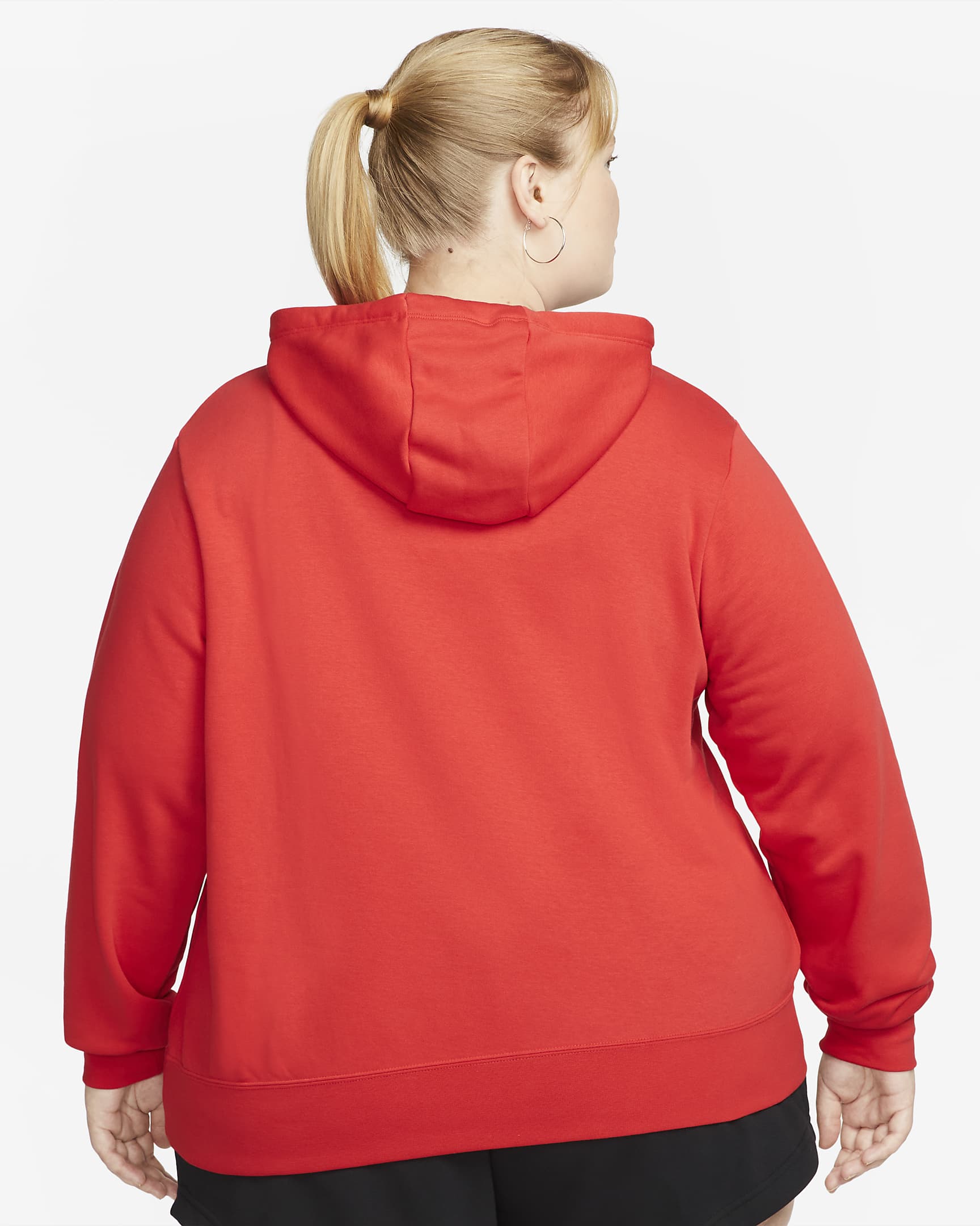 Nike Sportswear Club Fleece Womens Pullover Hoodie Plus Size Nike Uk