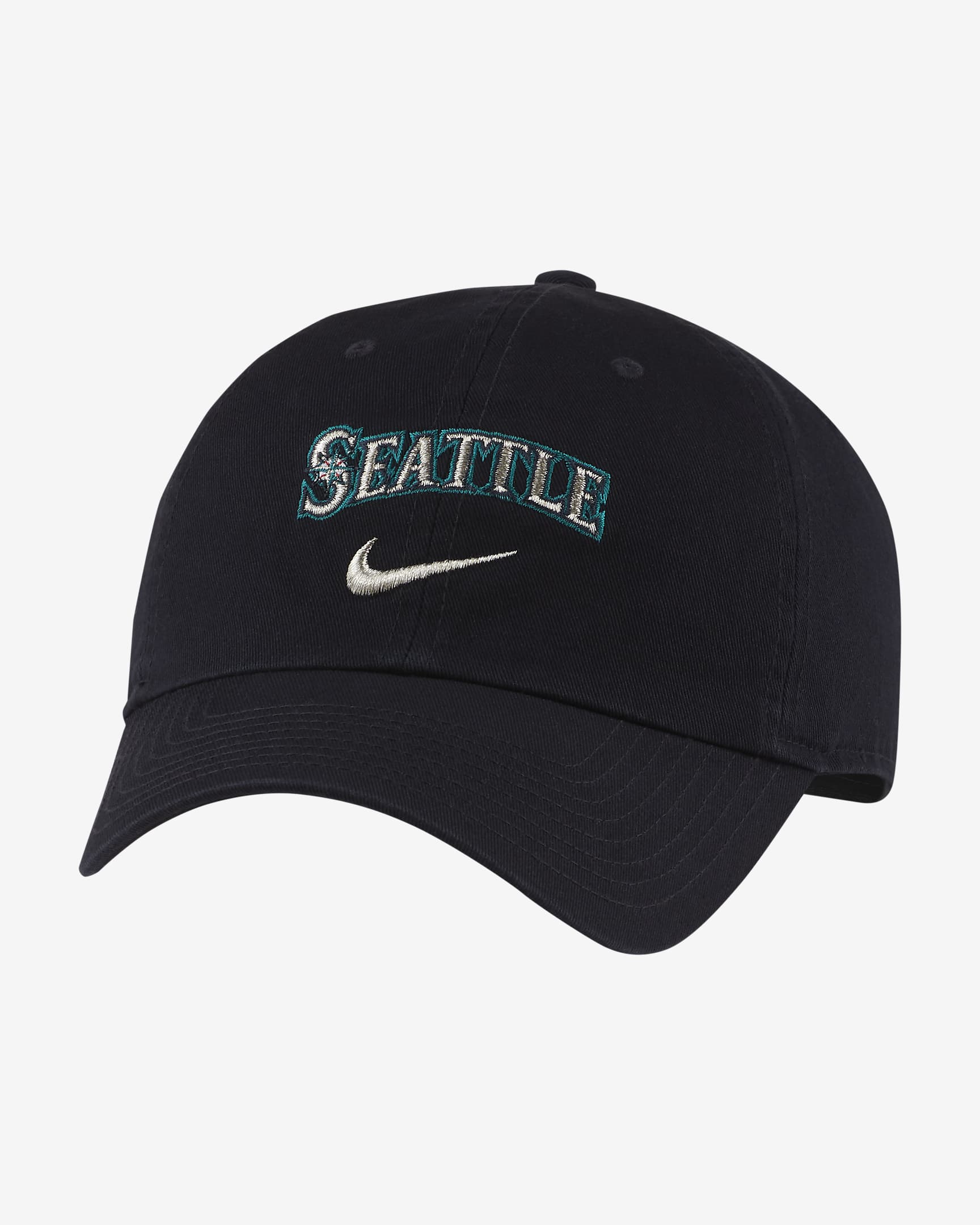 Nike Heritage86 Swoosh (MLB Seattle Mariners) Adjustable Hat. Nike.com