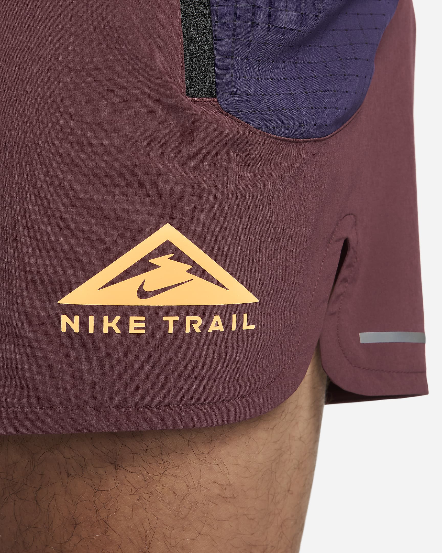 Nike Trail Second Sunrise Men's Dri-FIT 13cm (approx.) Brief-Lined ...