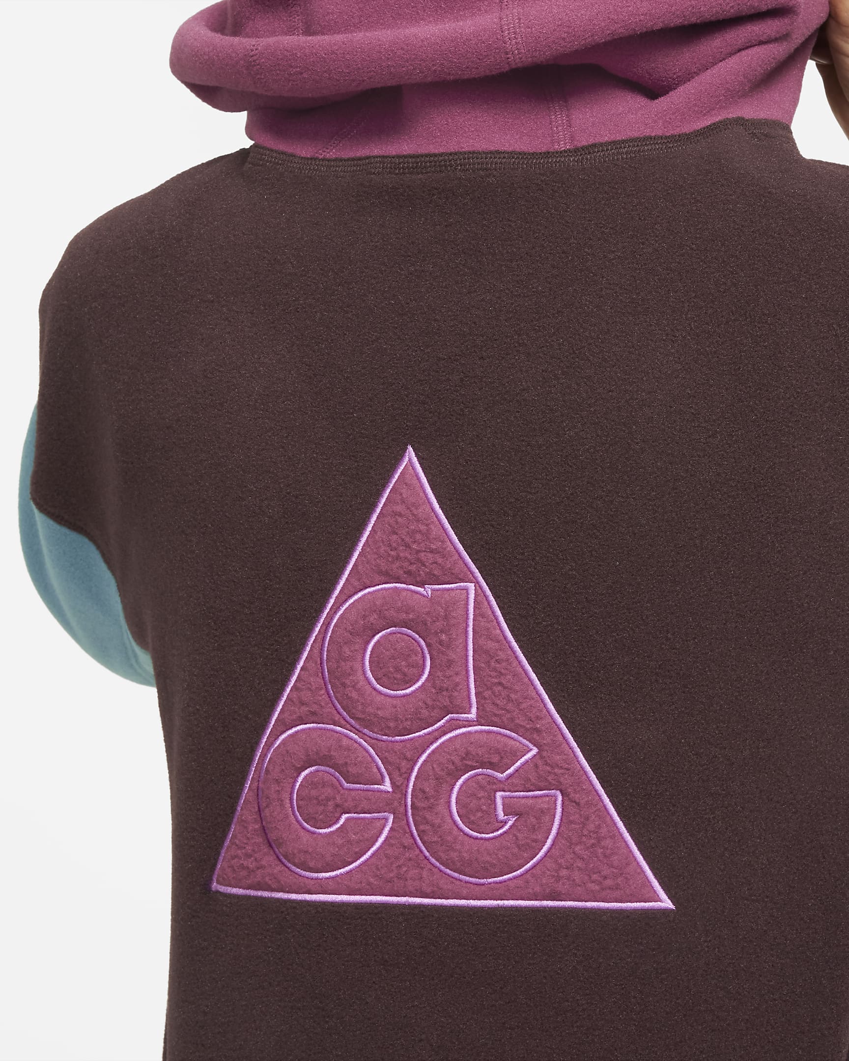 Sweat à capuche oversize Nike ACG Icon Fleece Polartec® « Wolf Tree ...