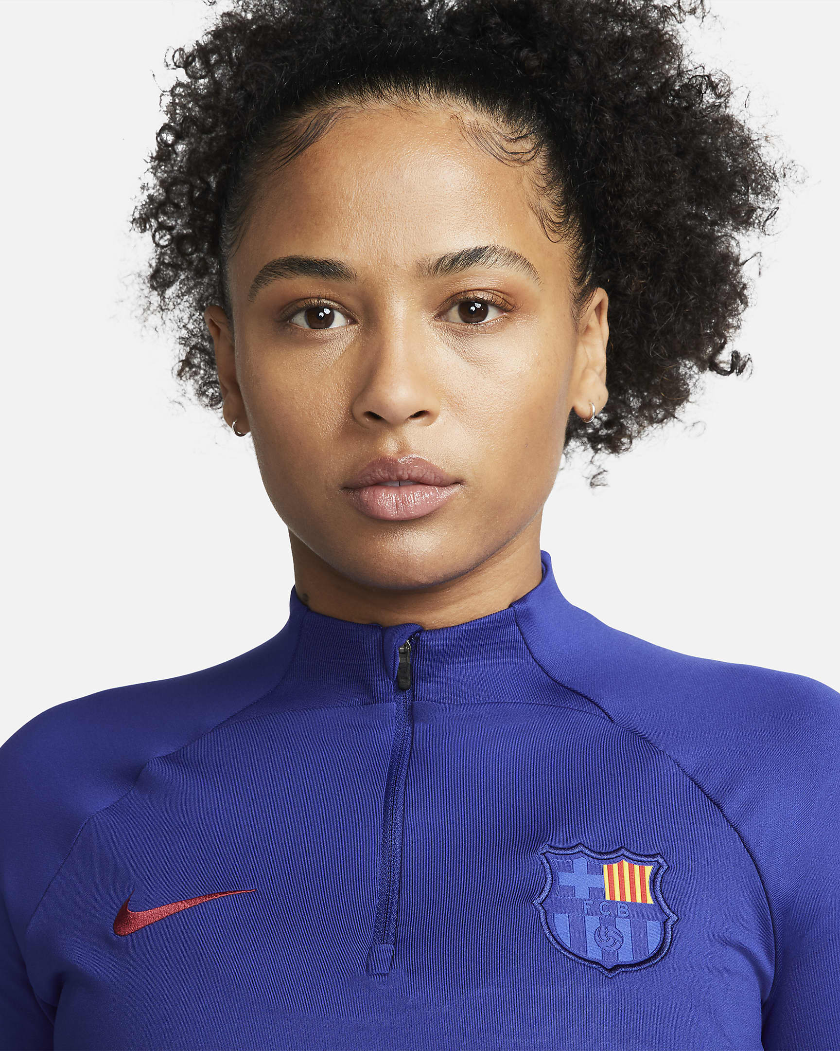 F.C. Barcelona Strike Women's Nike Dri-FIT Football Drill Top. Nike UK