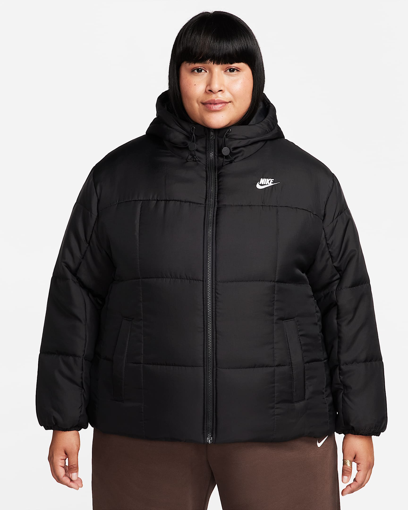 Nike Sportswear Essential Women's Therma-FIT Puffer (Plus Size). Nike RO