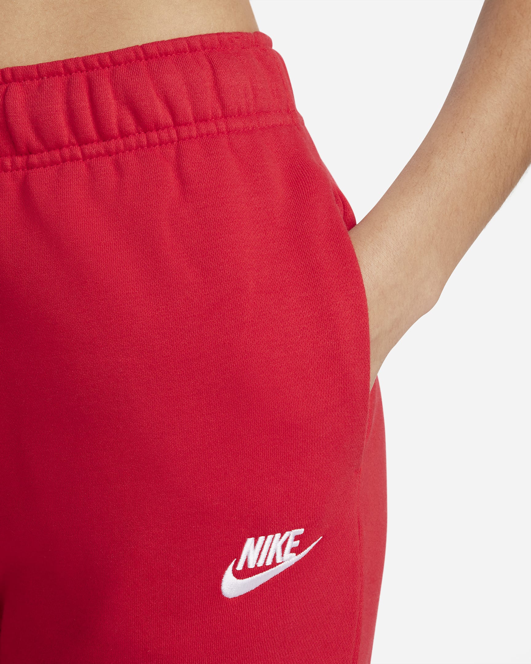Nike Sportswear Club Fleece Jogginghose Mit Mittelhohem Bund Für Damen