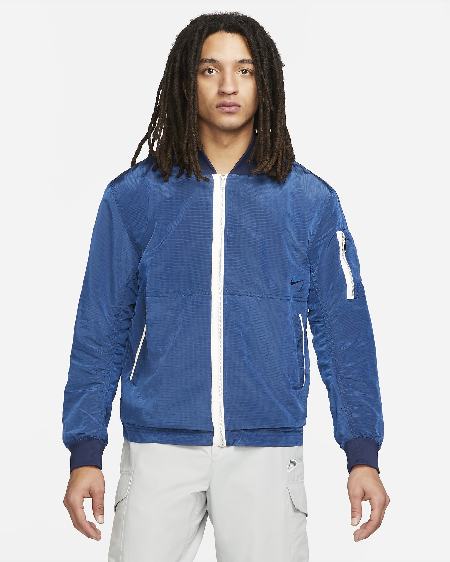 Nike Sportswear Style Essentials Men's Lined Bomber Jacket. Nike LU