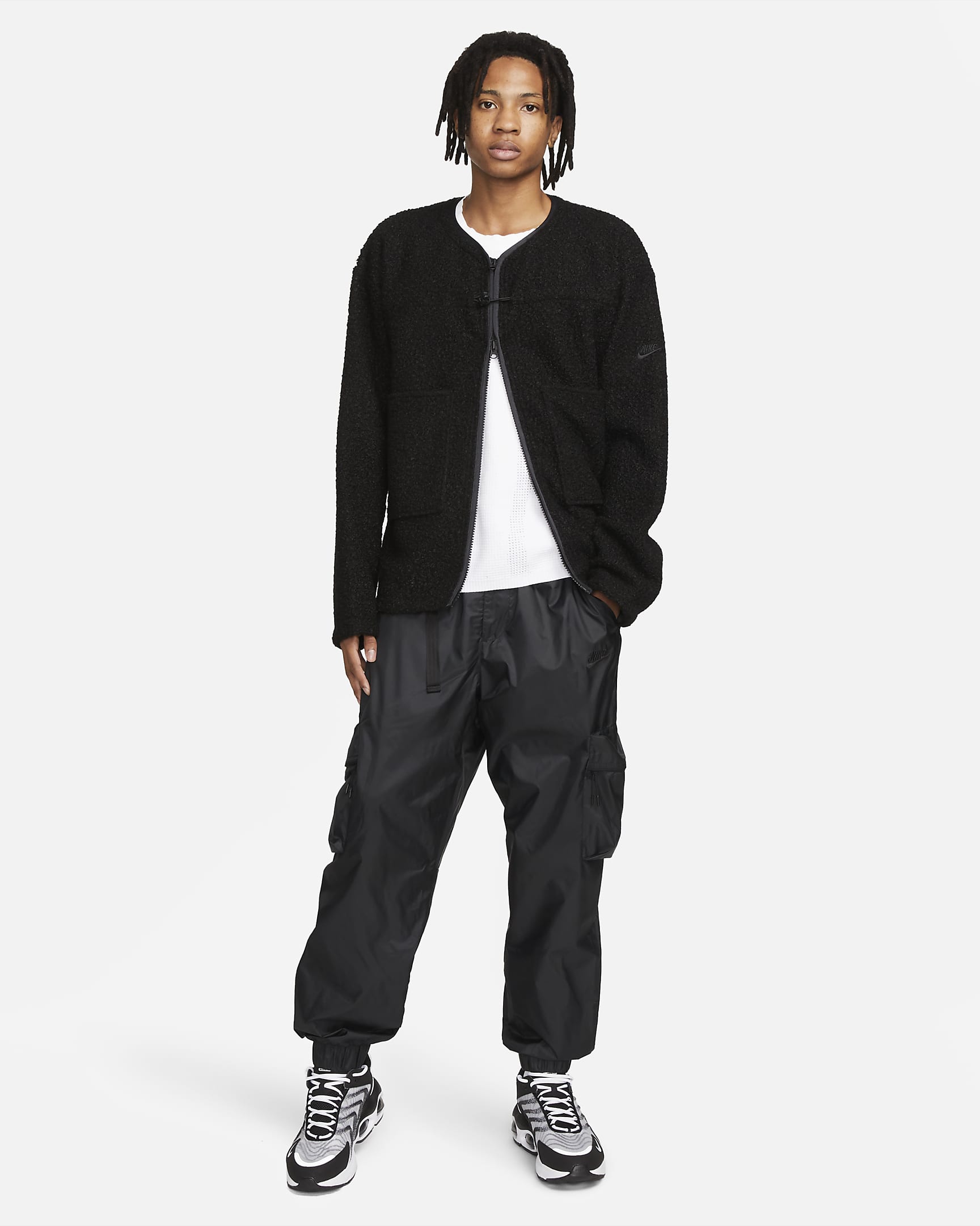 Nike Sportswear Tech Pack Men's High-Pile Fleece Jacket. Nike BE