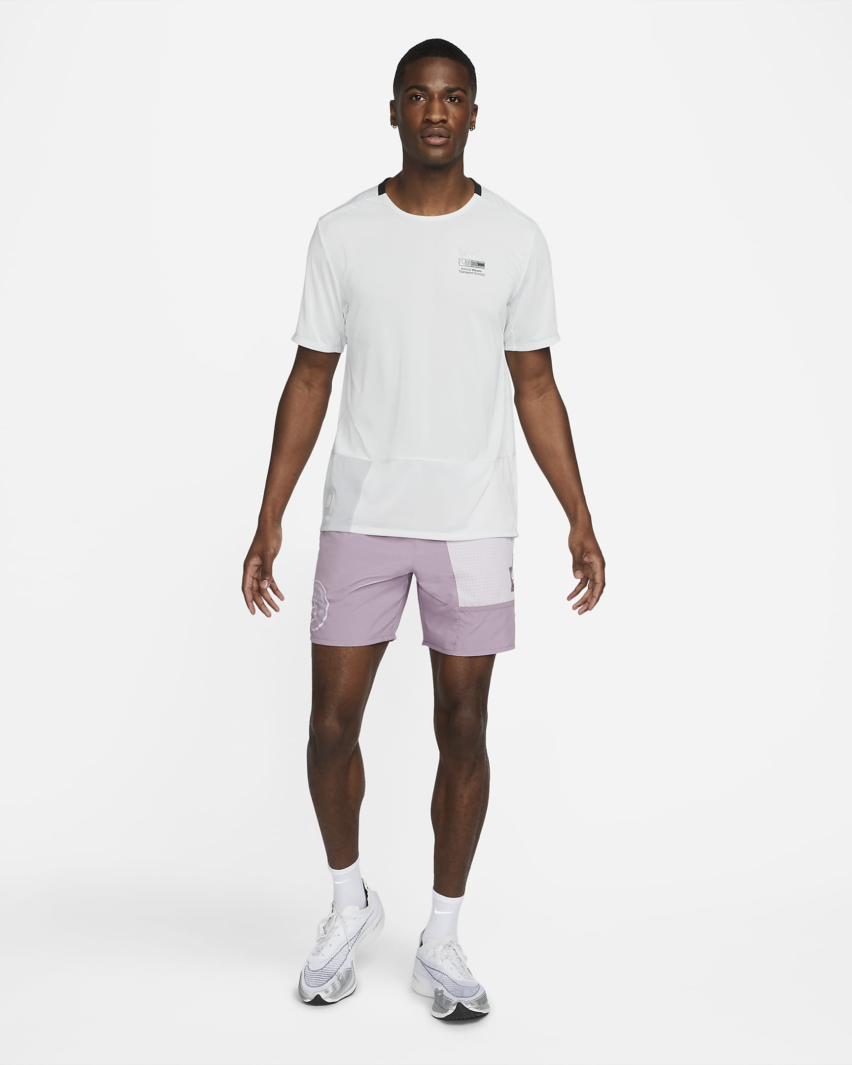 Nike Dri-FIT Wild Run Rise 365 Men's Short-Sleeve Running Top. Nike JP