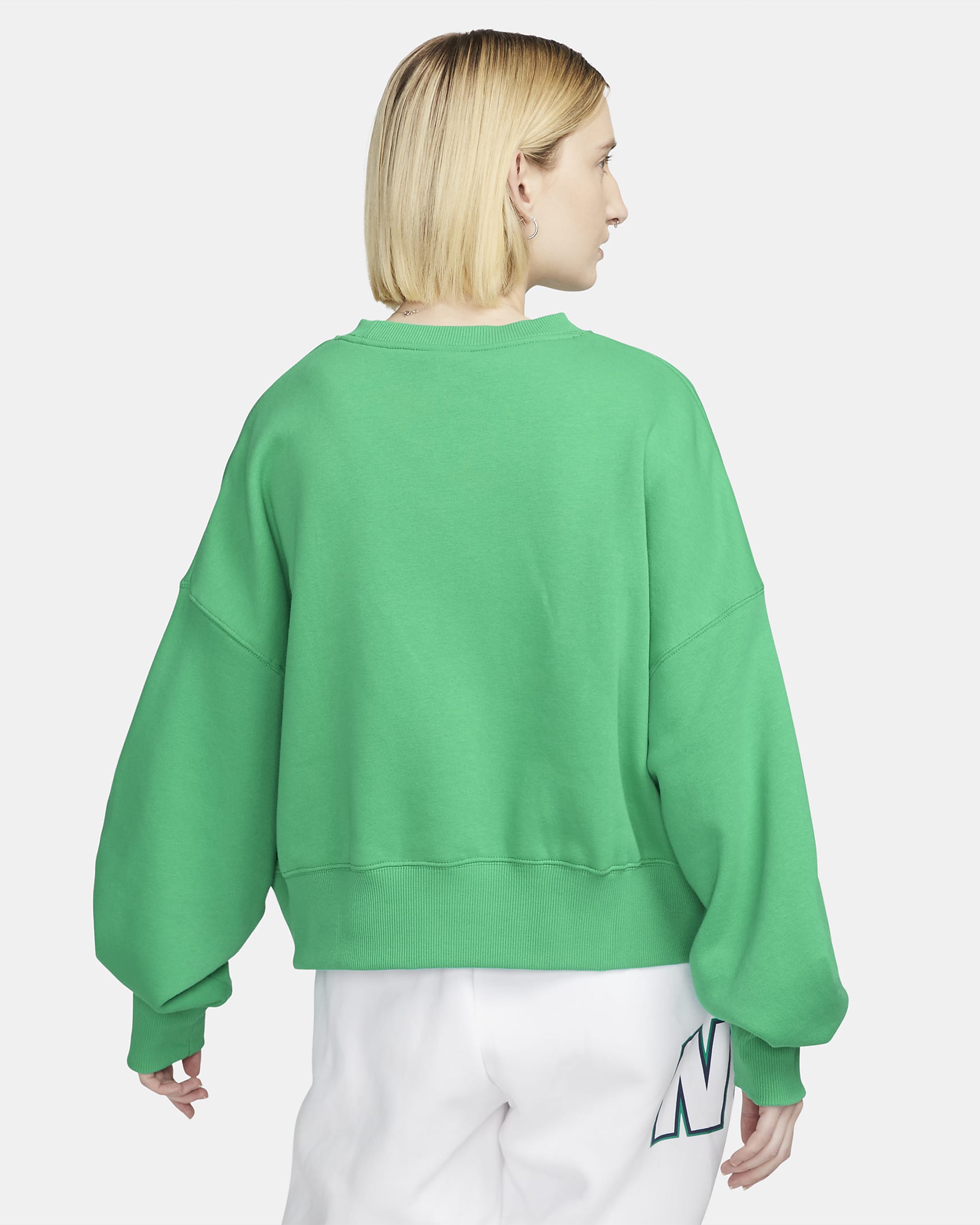 Nike Sportswear Phoenix Fleece Women's Oversized Cropped Crew-Neck ...