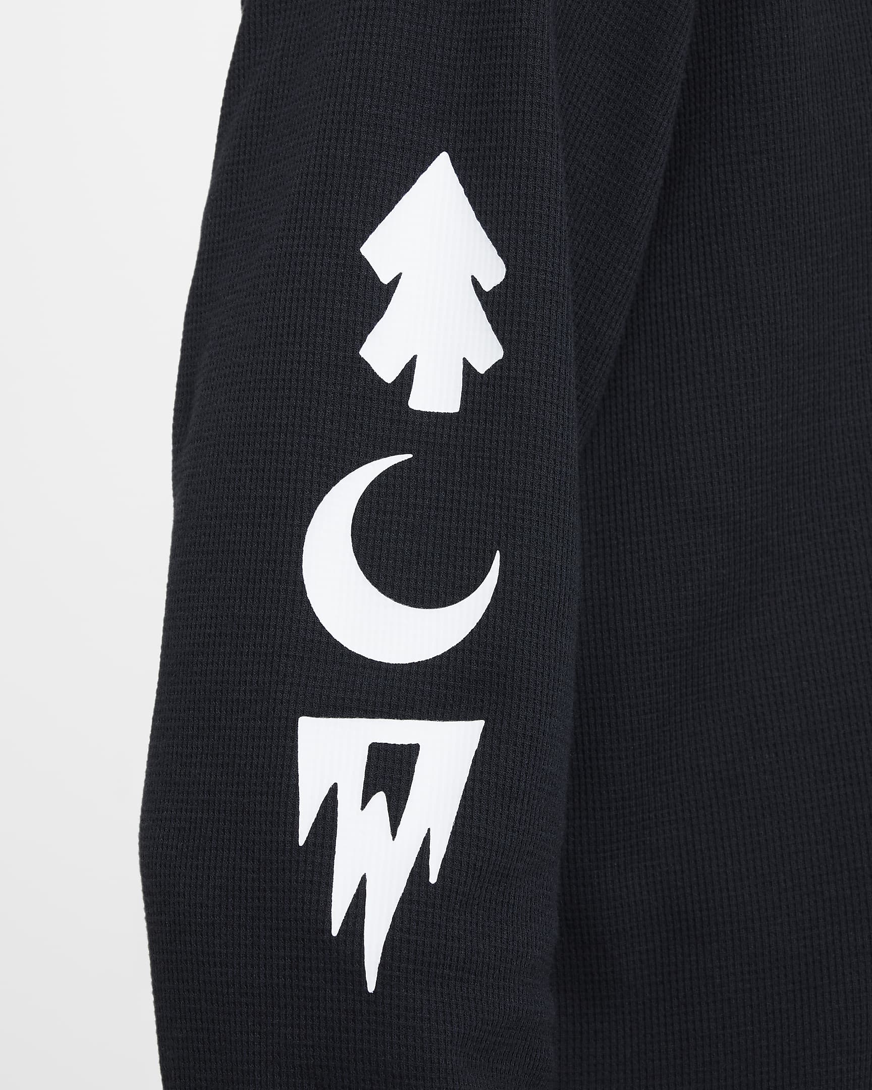 Langærmet Nike ACG Dri-FIT-overdel med waffle-mønster til større børn. Nike DK