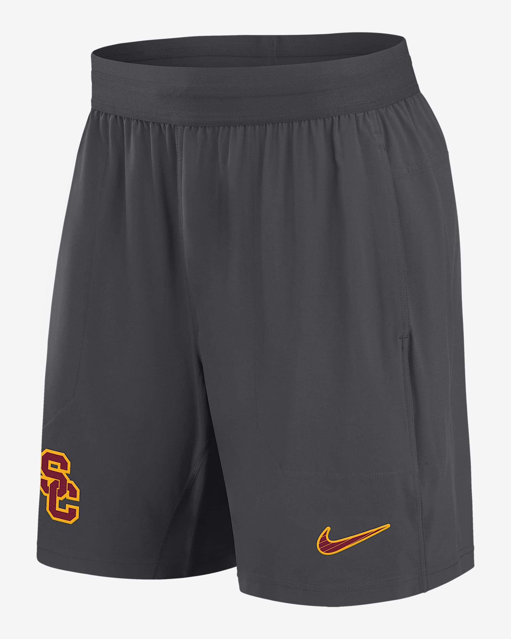 Shorts universitarios Nike Dri-FIT para hombre USC Trojans Sideline ...