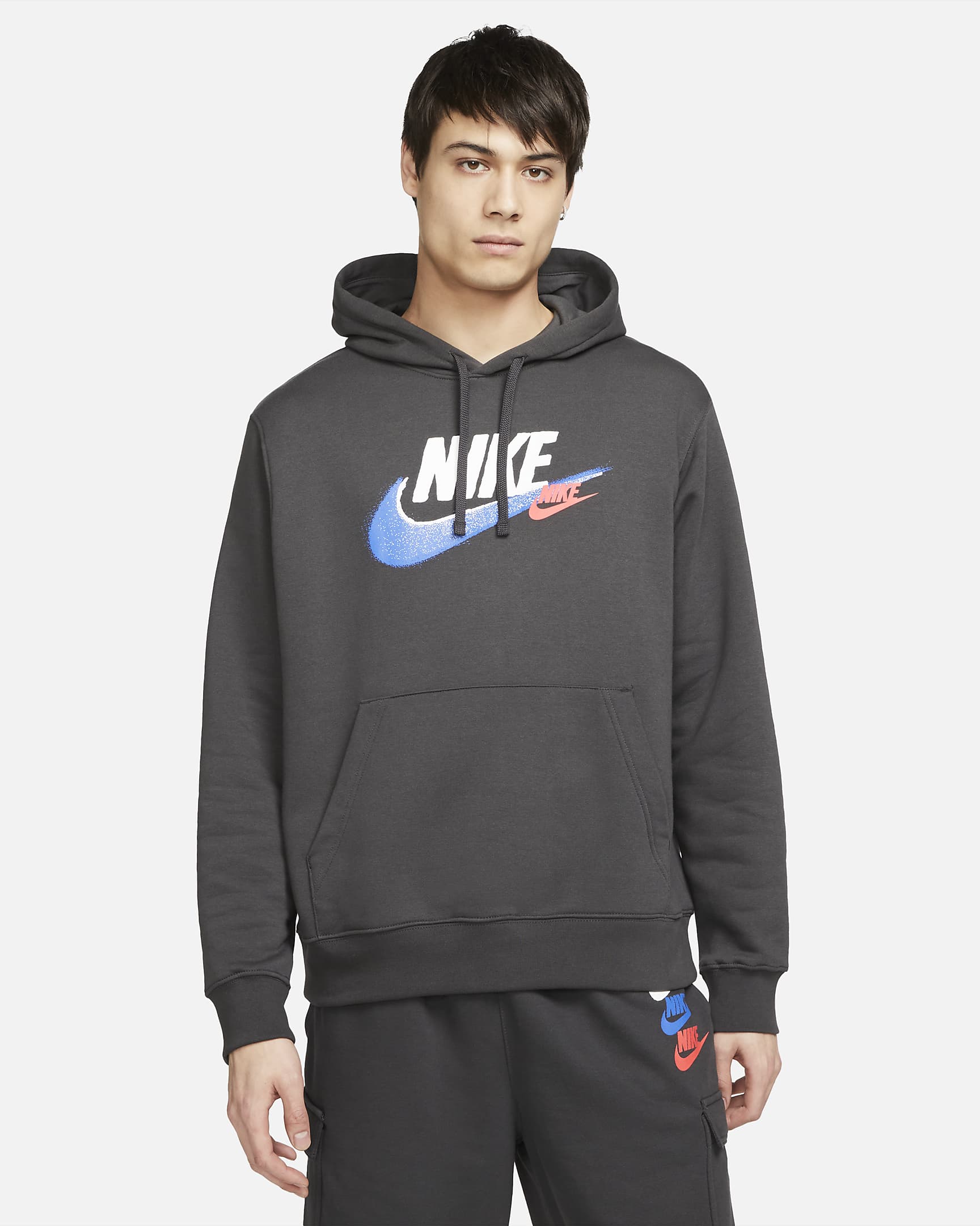 Nike Sportswear Standard Issue Fleece-Hoodie für Herren. Nike BE