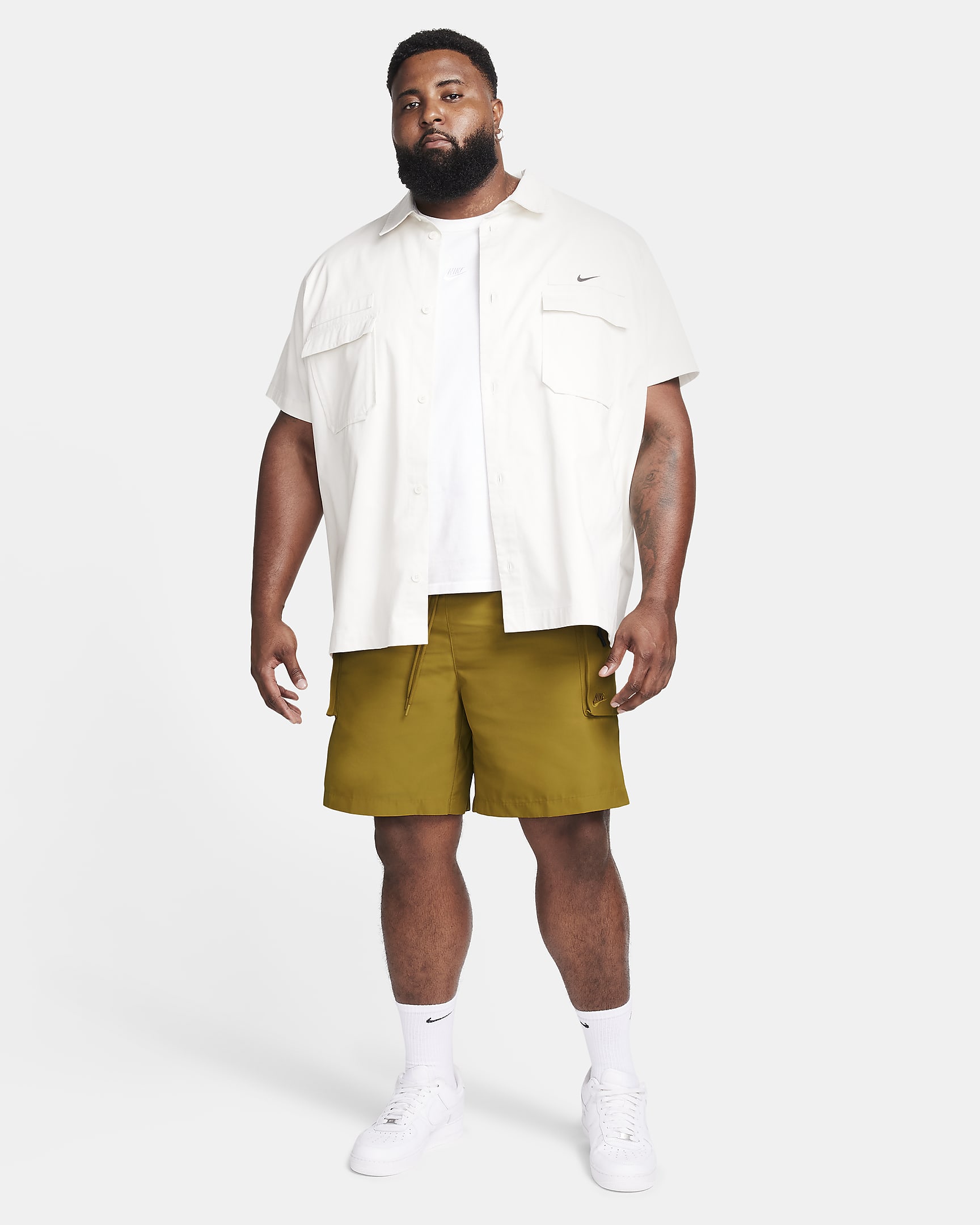 Nike Sportswear Tech Pack Men's Woven Utility Shorts. Nike BE