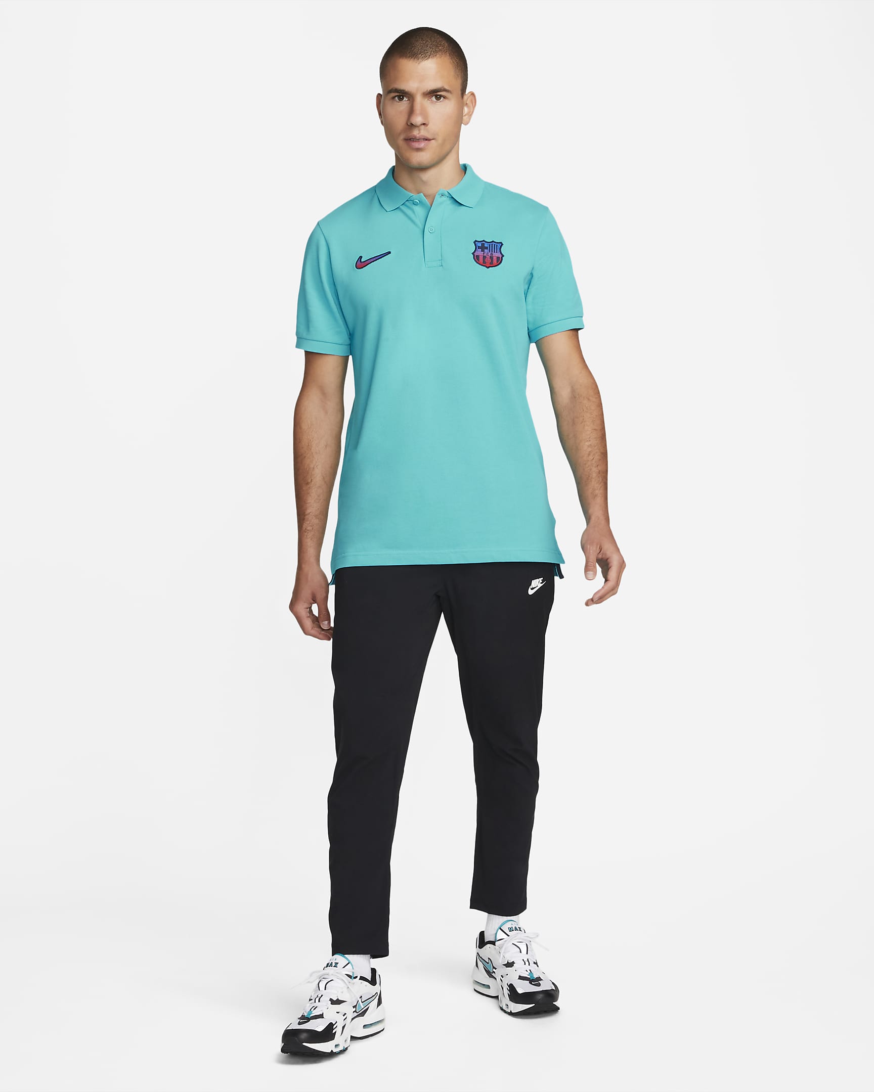 F.C. Barcelona Men's Polo. Nike MY