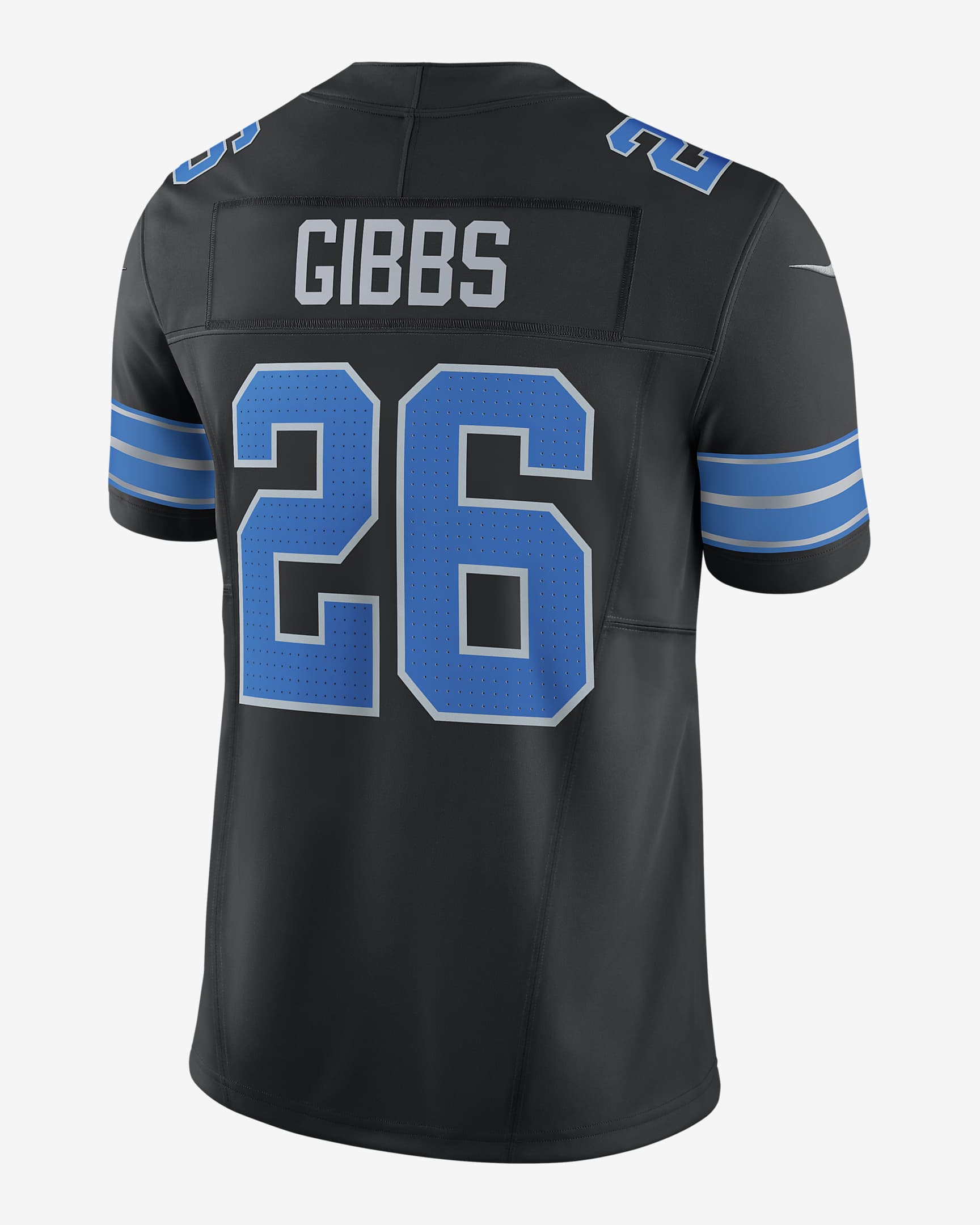 Jersey de fútbol americano Nike Dri-FIT de la NFL Limited para hombre Jahmyr Gibbs Detroit Lions ...