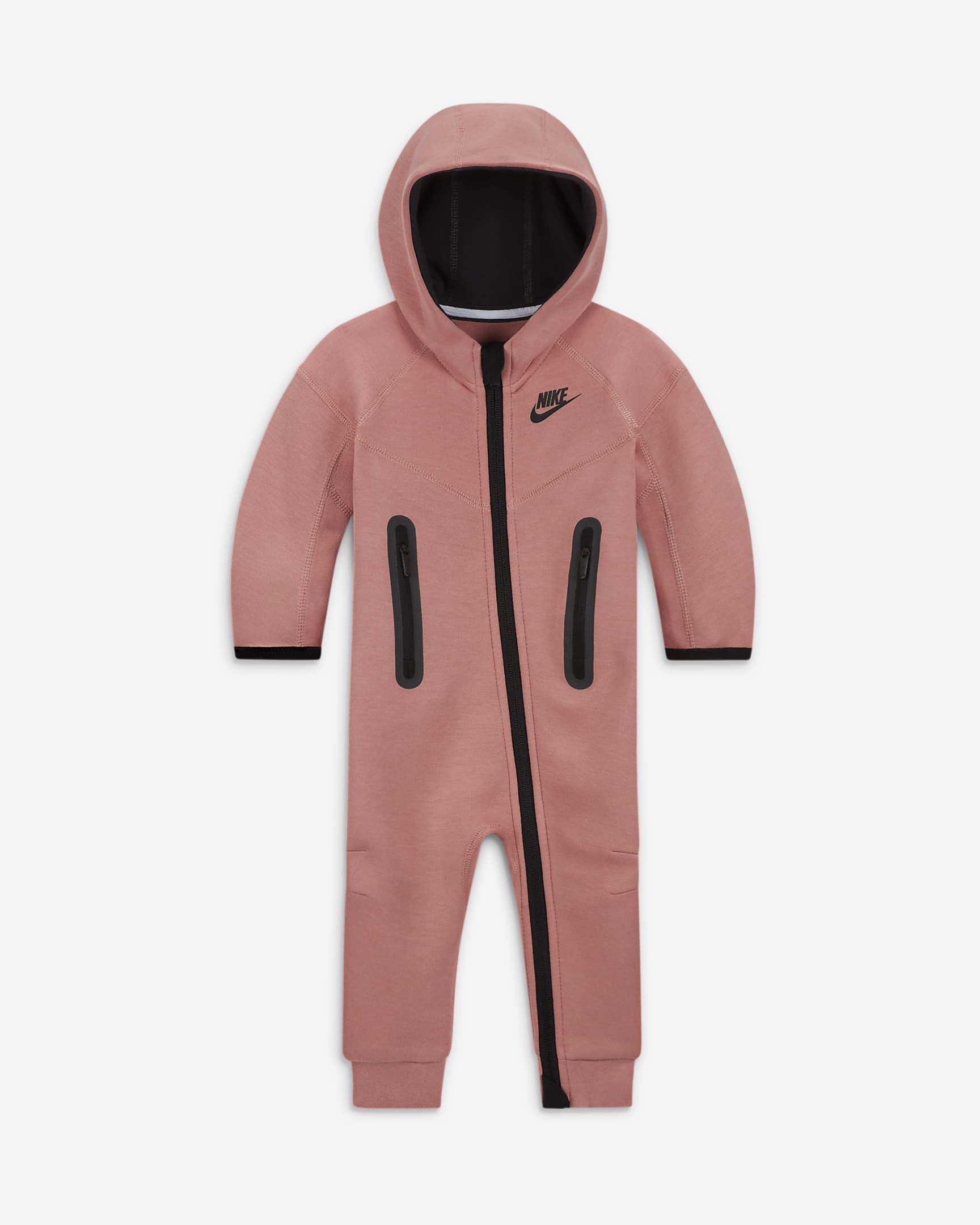 Nike Sportswear Tech Fleece Hooded Overalls Baby Overalls. Nike FI