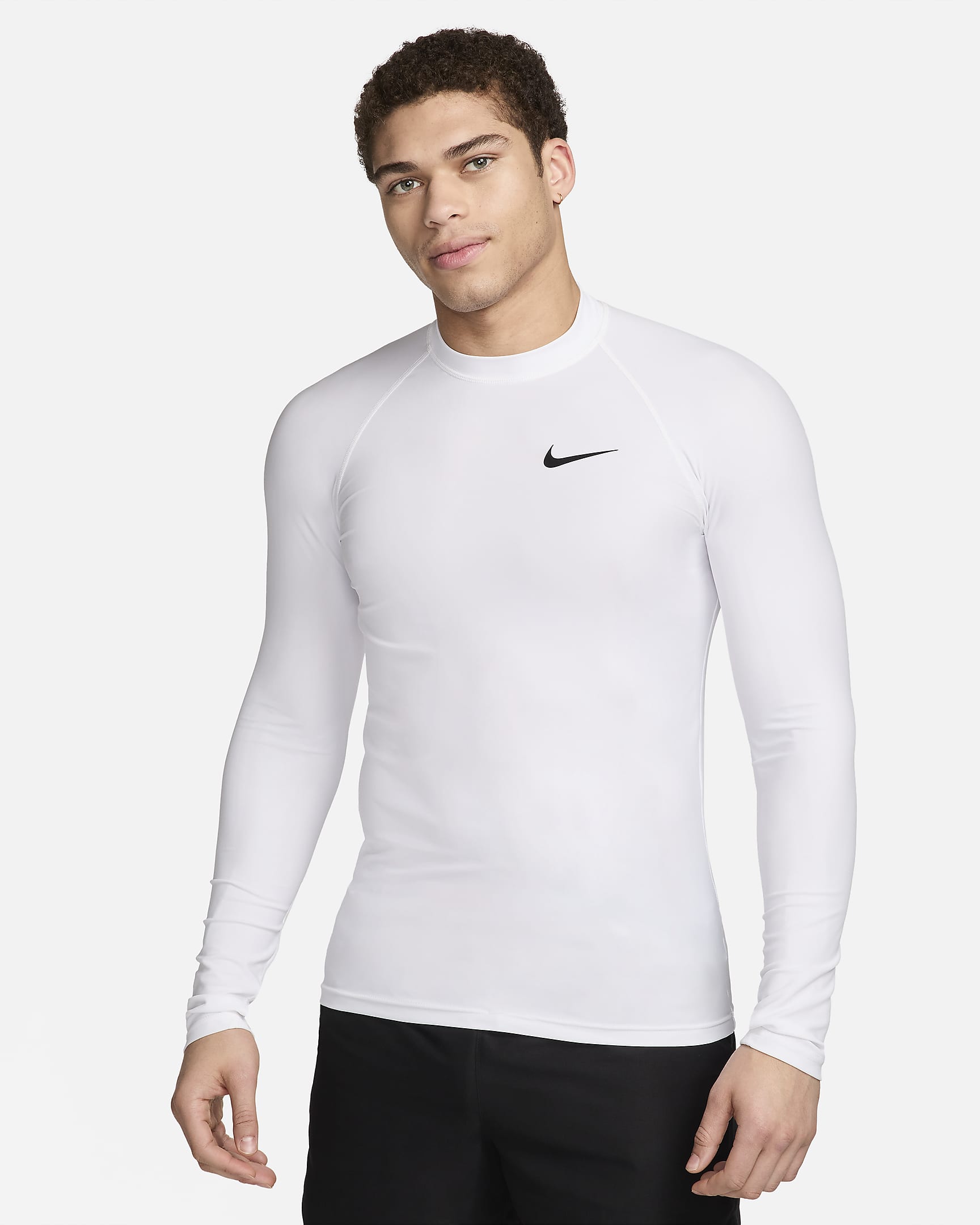 Rashguard de manga larga para hombre Nike Swim Whitewater. Nike.com
