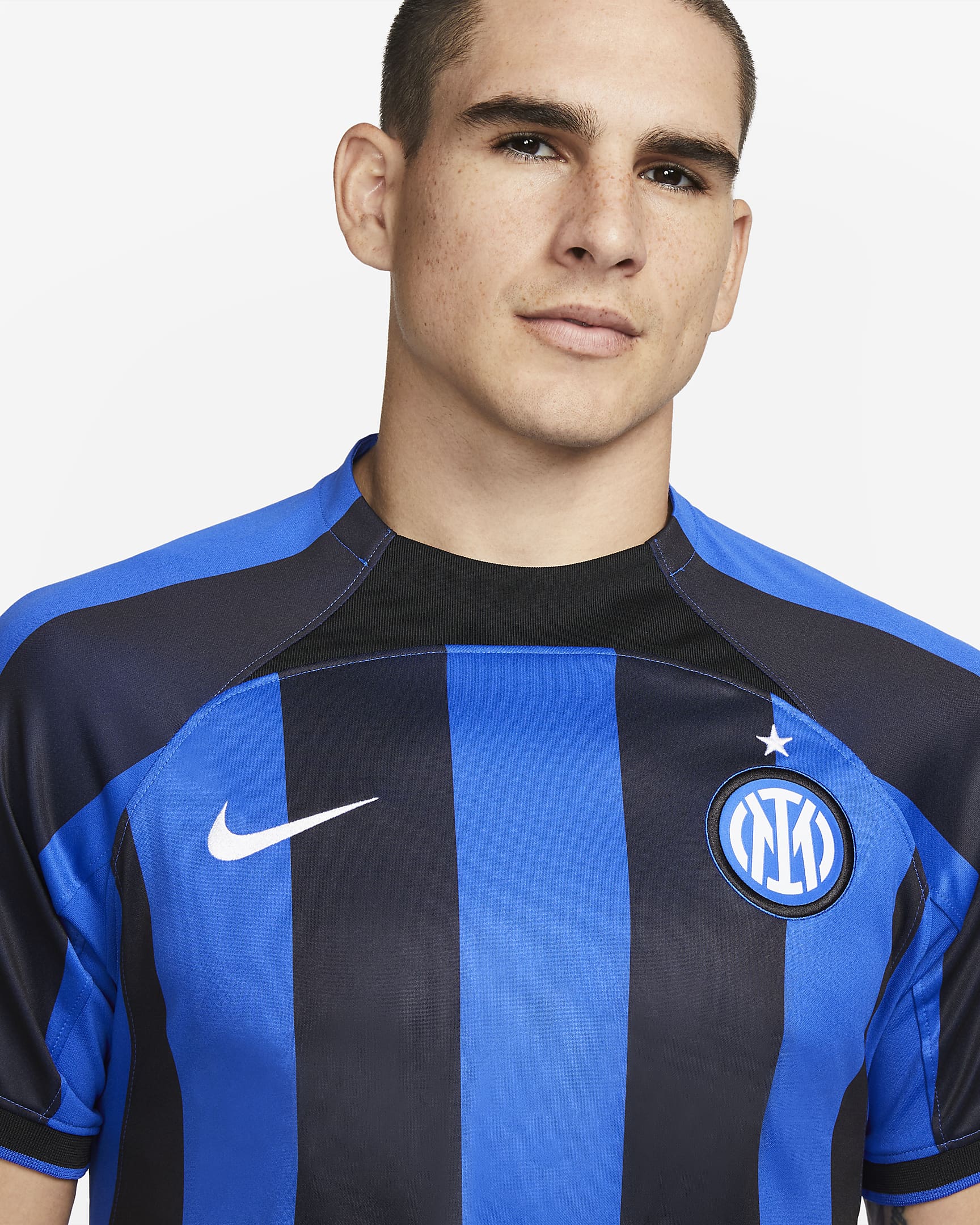 Inter Milan 2022/23 Stadium Home Men's Nike Dri-FIT Football Shirt. Nike SE