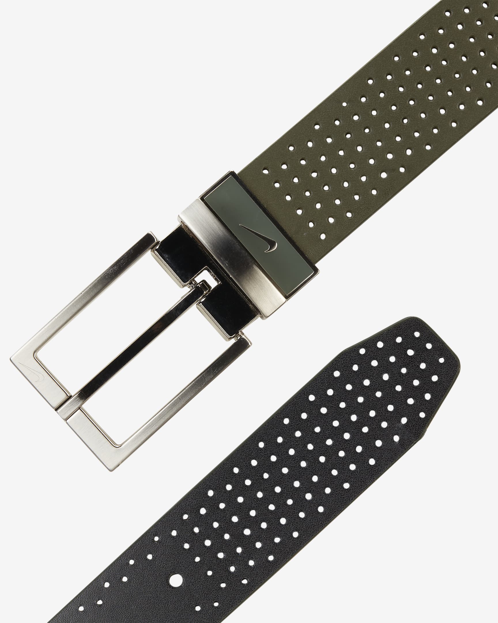 Cinturón reversible perforado Nike Core. Nike.com