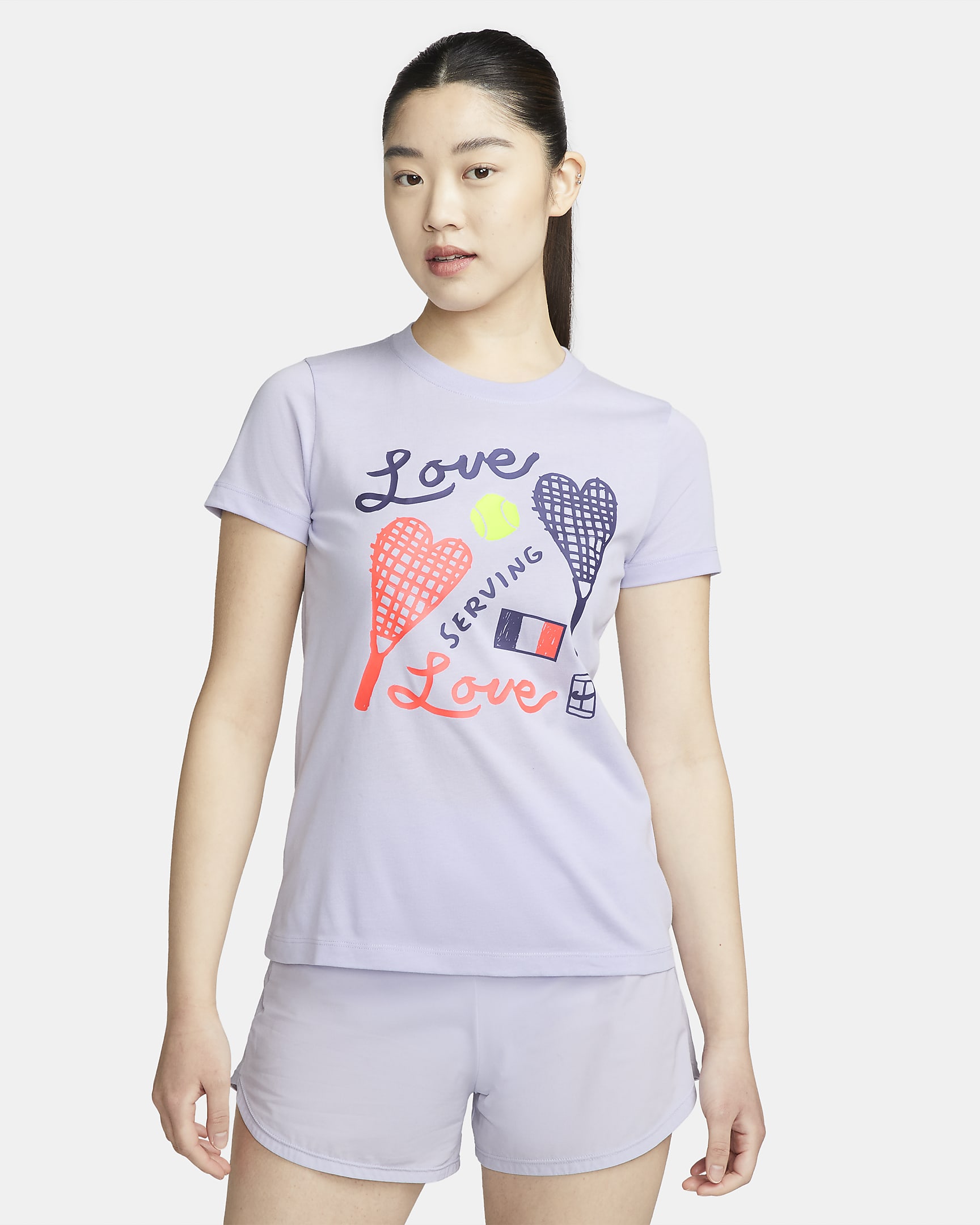Nike Dri FIT Women s Tennis Tee Nike SG Nike Dri FIT Women s Tennis Tee Nike SG