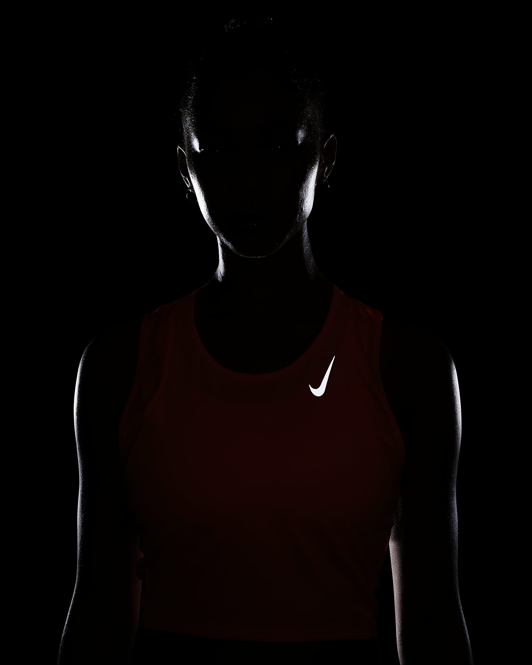 Nike Dri-FIT Race Women's Cropped Running Tank. Nike CZ