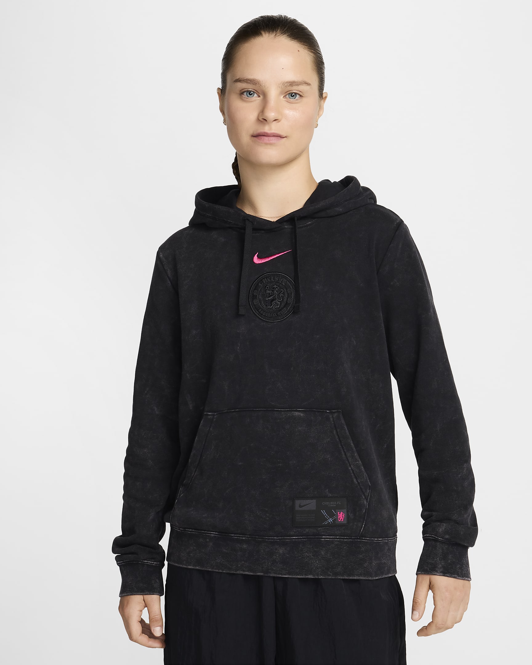 Chelsea F.C. Club Fleece Third Women's Nike Football Pullover Hoodie ...