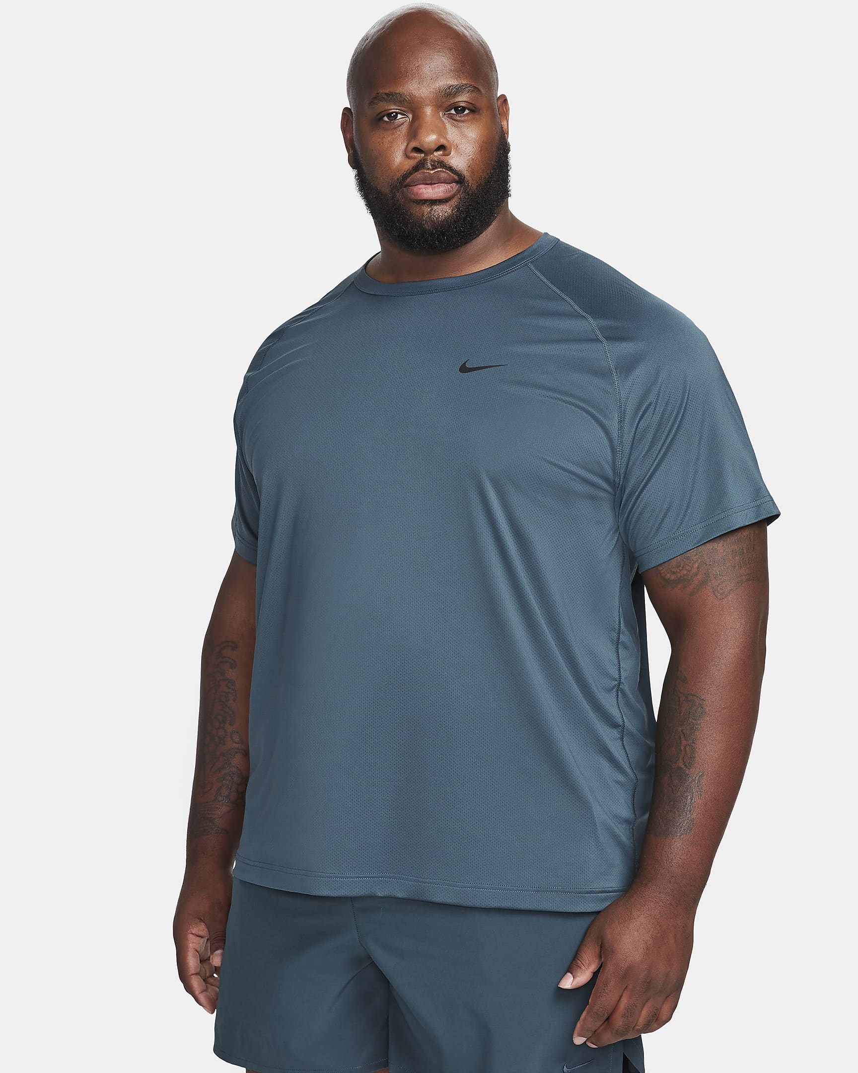 Playera de fitness de manga corta Dri-FIT para hombre Nike Ready. Nike.com