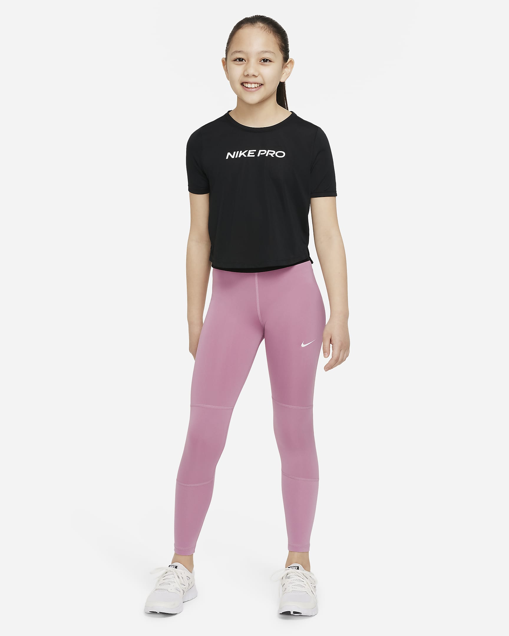 Legging Nike Pro Dri-FIT pour ado (fille). Nike FR