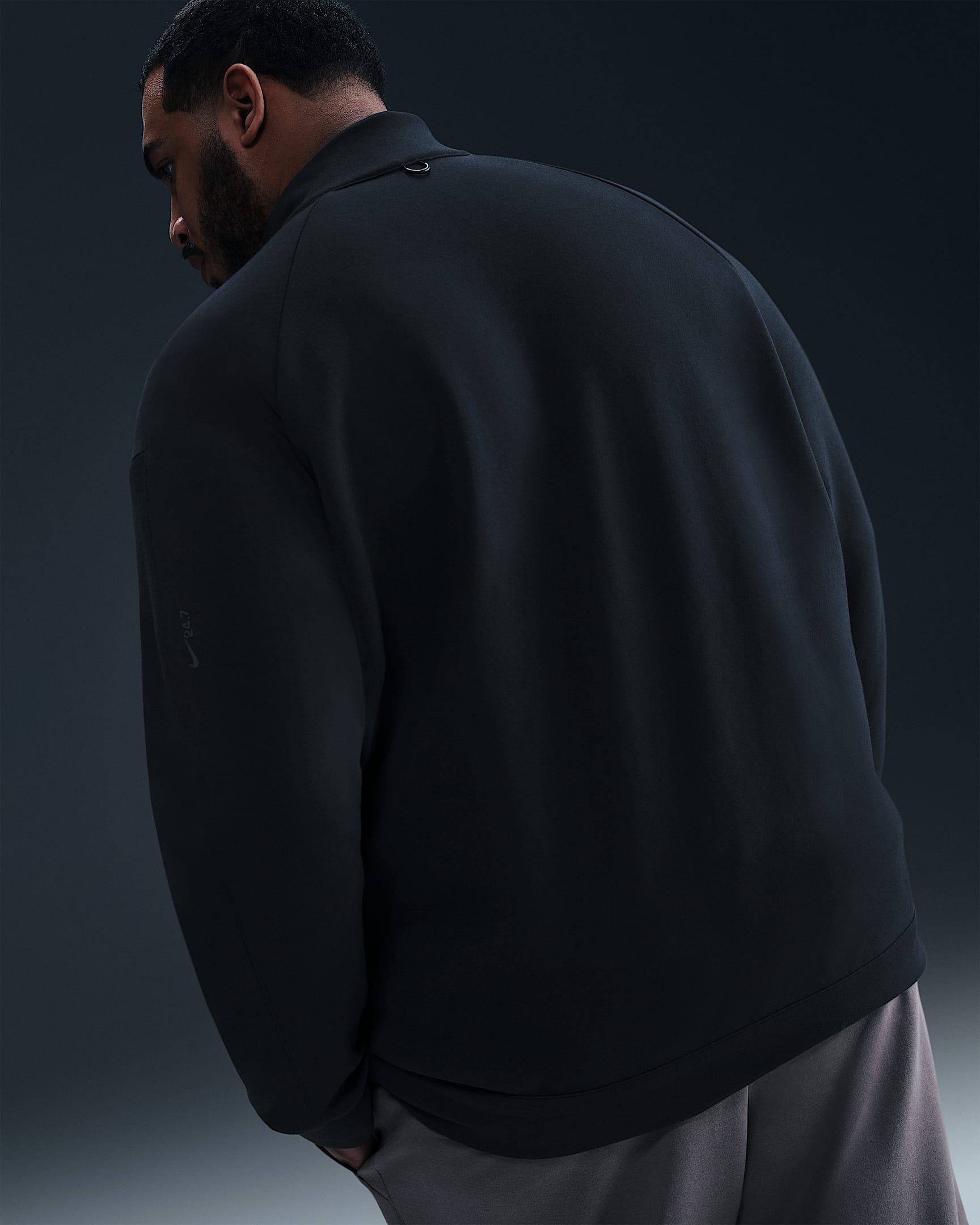 Nike 24.7 ImpossiblySoft Men's Dri-FIT 1/2-Zip Top. Nike.com