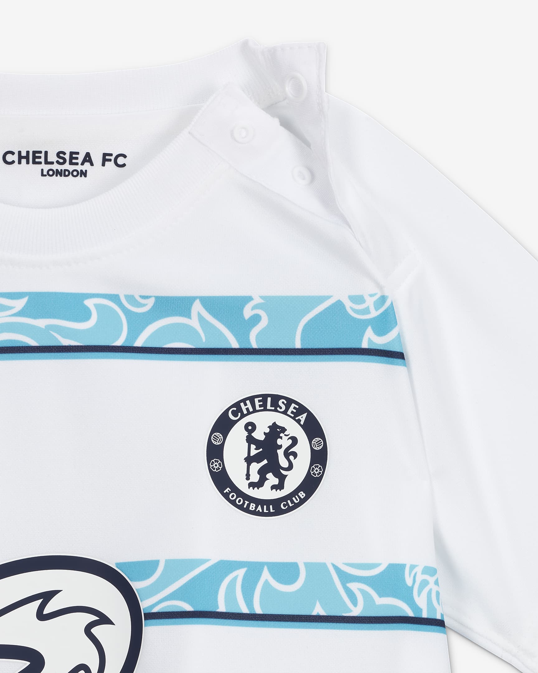 Chelsea F.C. 2022/23 Away Baby/Toddler Nike Dri-FIT Football Kit. Nike LU