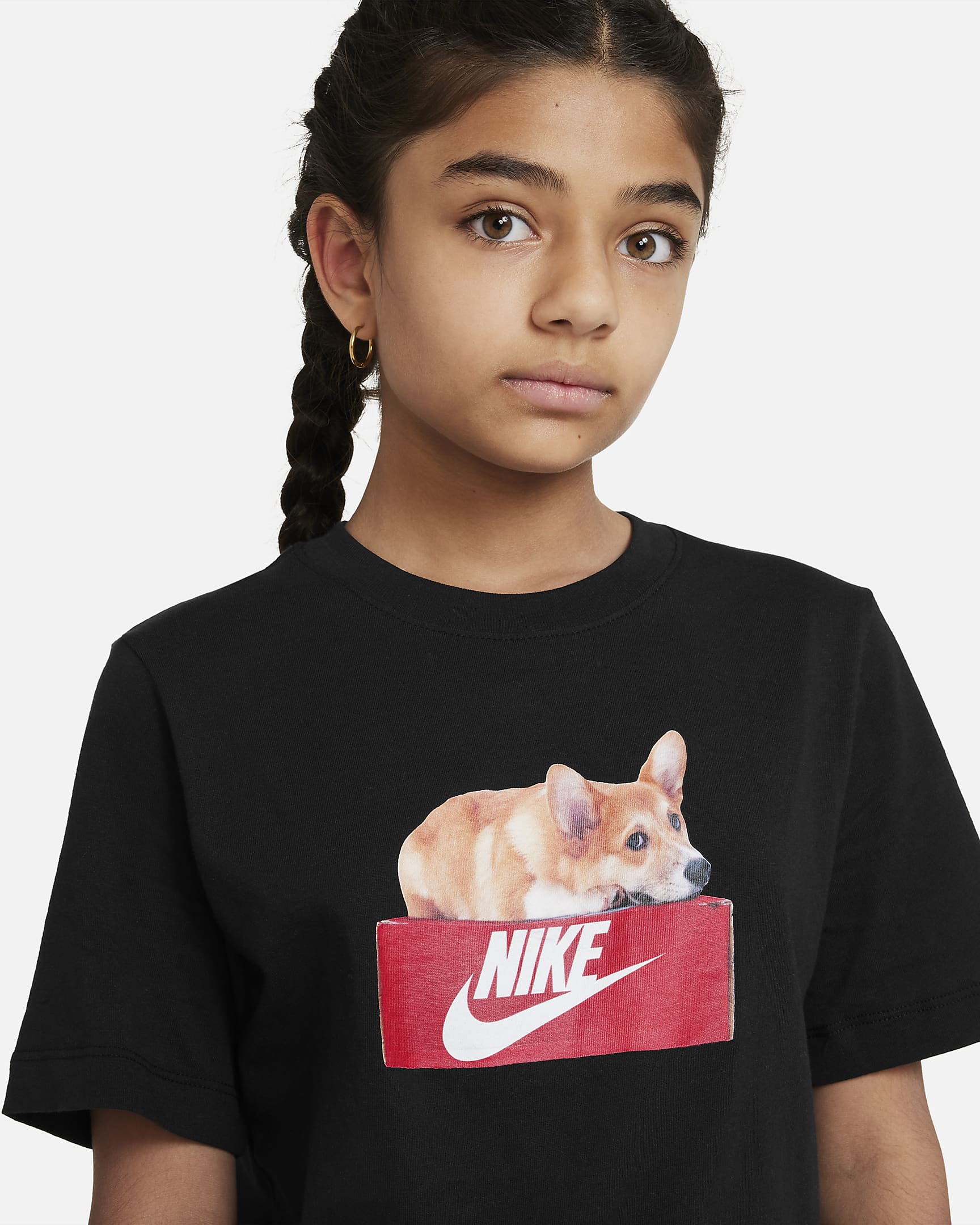 Nike Sportswear Older Kids' T-Shirt. Nike ID