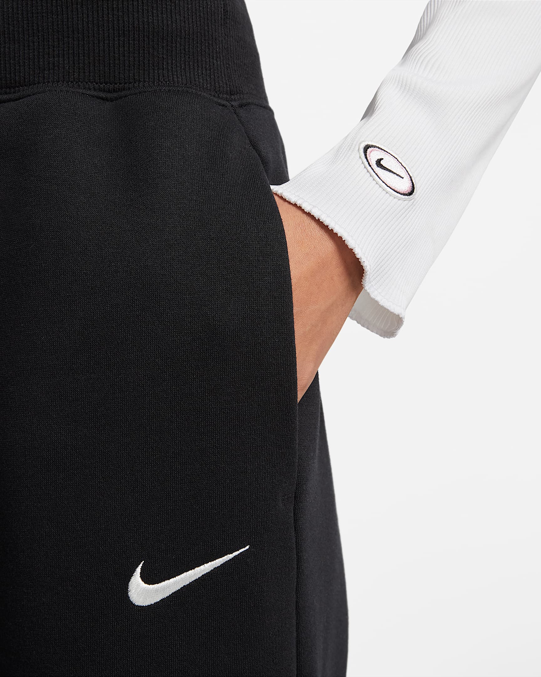 Nike Sportswear Phoenix Fleece Women's High-Waisted Wide-Leg Sweatpants ...