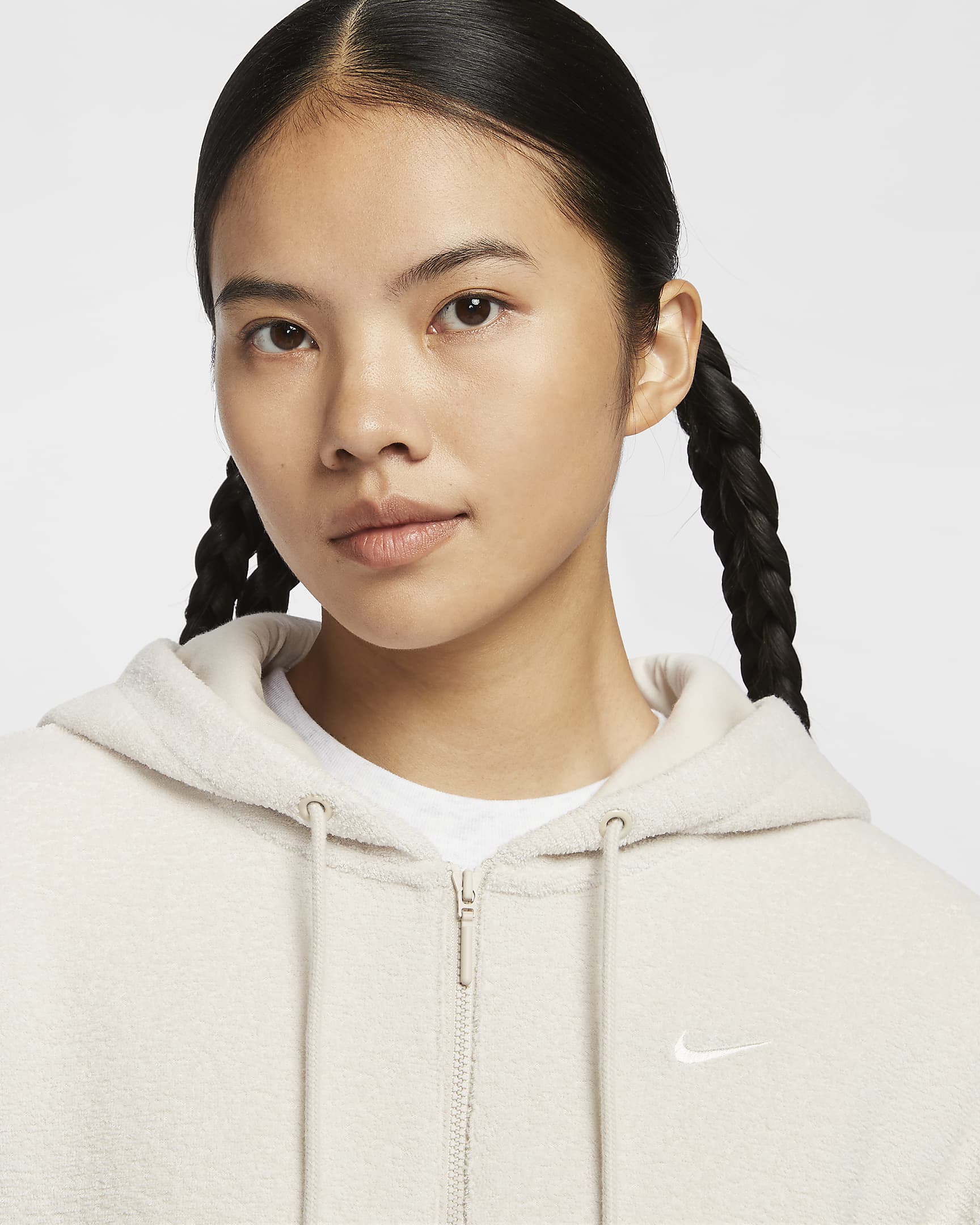 Nike Sportswear Phoenix Plush Women's Oversized Cosy Fleece Full-Zip ...