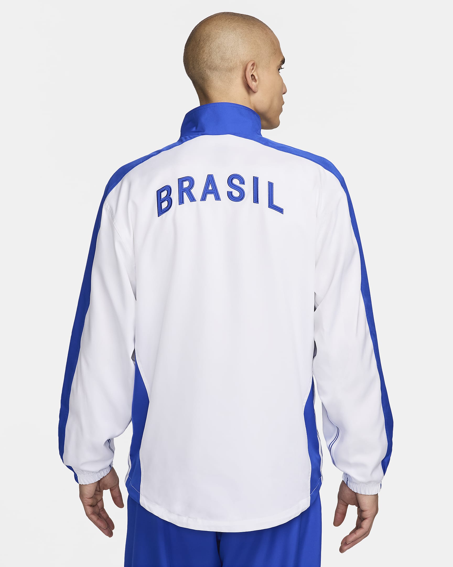 Brazil 1998 Reissue Men's Nike Soccer Replica Track Jacket. Nike.com