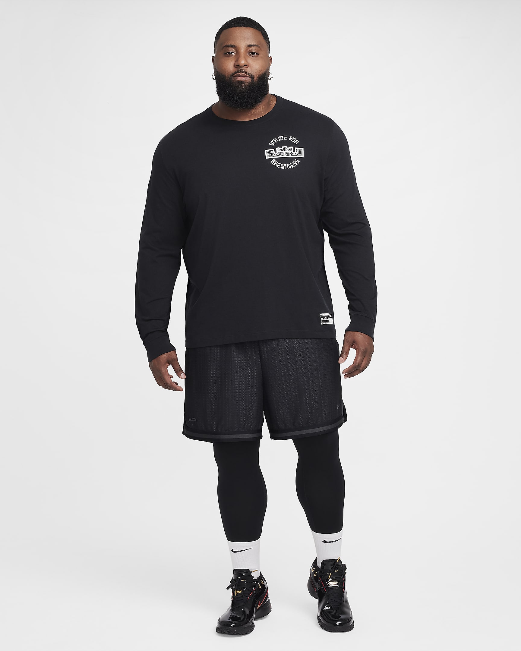 LeBron Men's Max90 Long-Sleeve Basketball T-Shirt. Nike.com