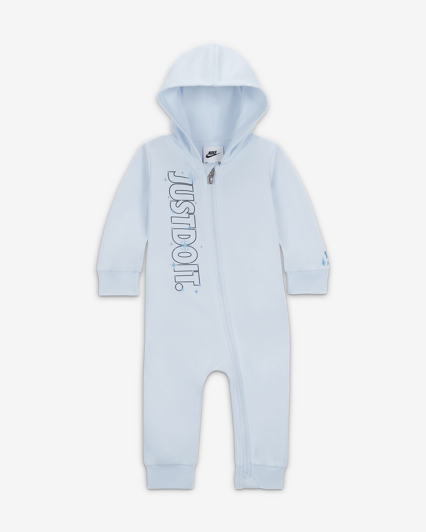 Nike Sportswear Shine Graphic Hooded Overalls Baby Overalls. Nike LU