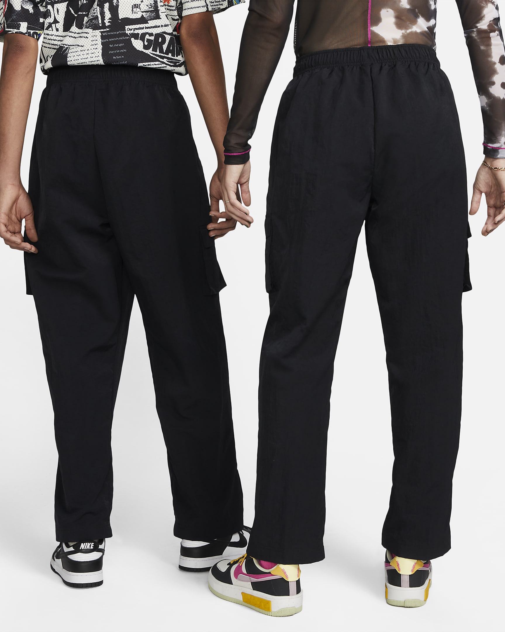 Nike Sportswear Essential Womens High Rise Woven Cargo Trousers Nike Uk