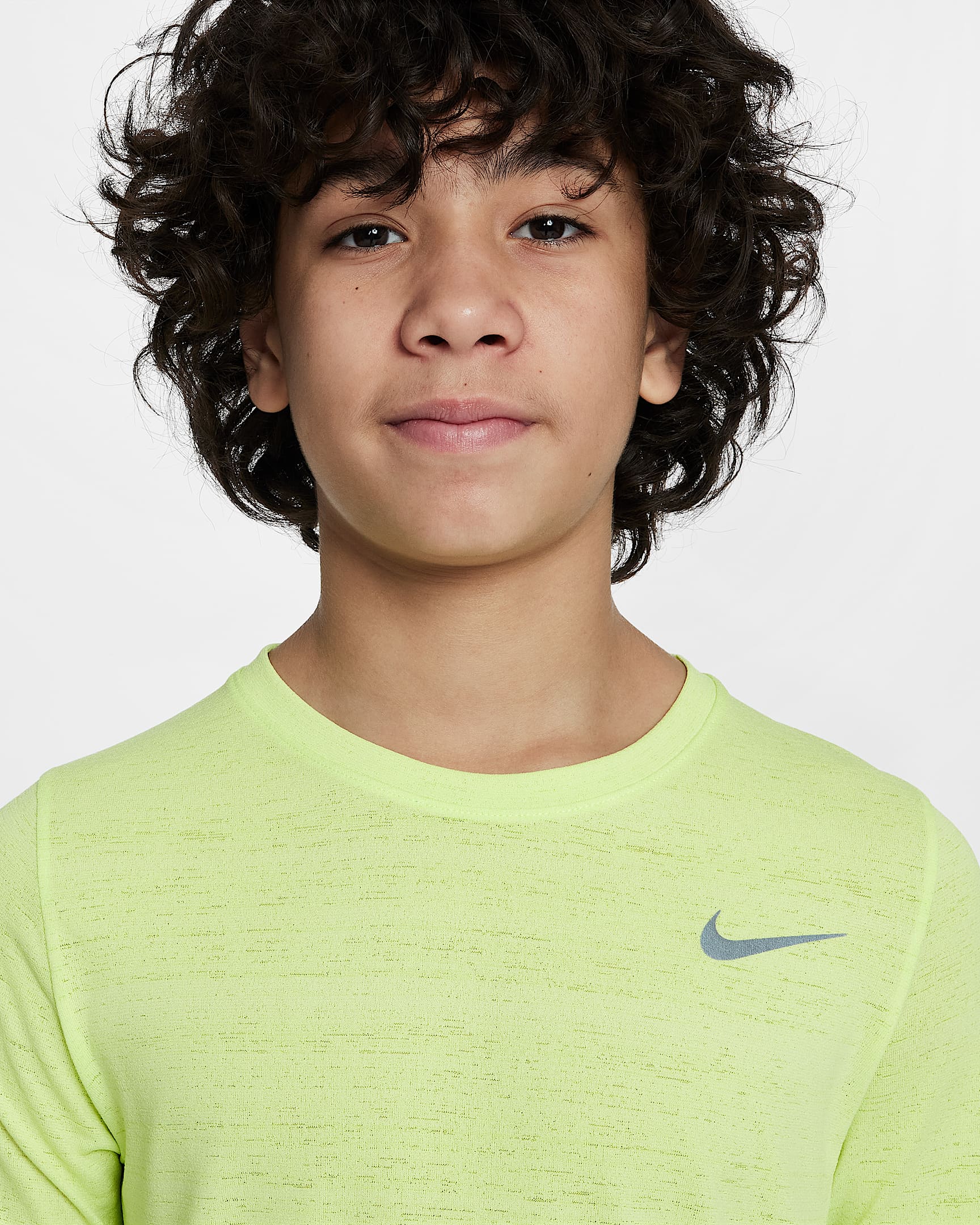 Nike Dri-FIT Miler Older Kids' (Boys') Training Top. Nike UK