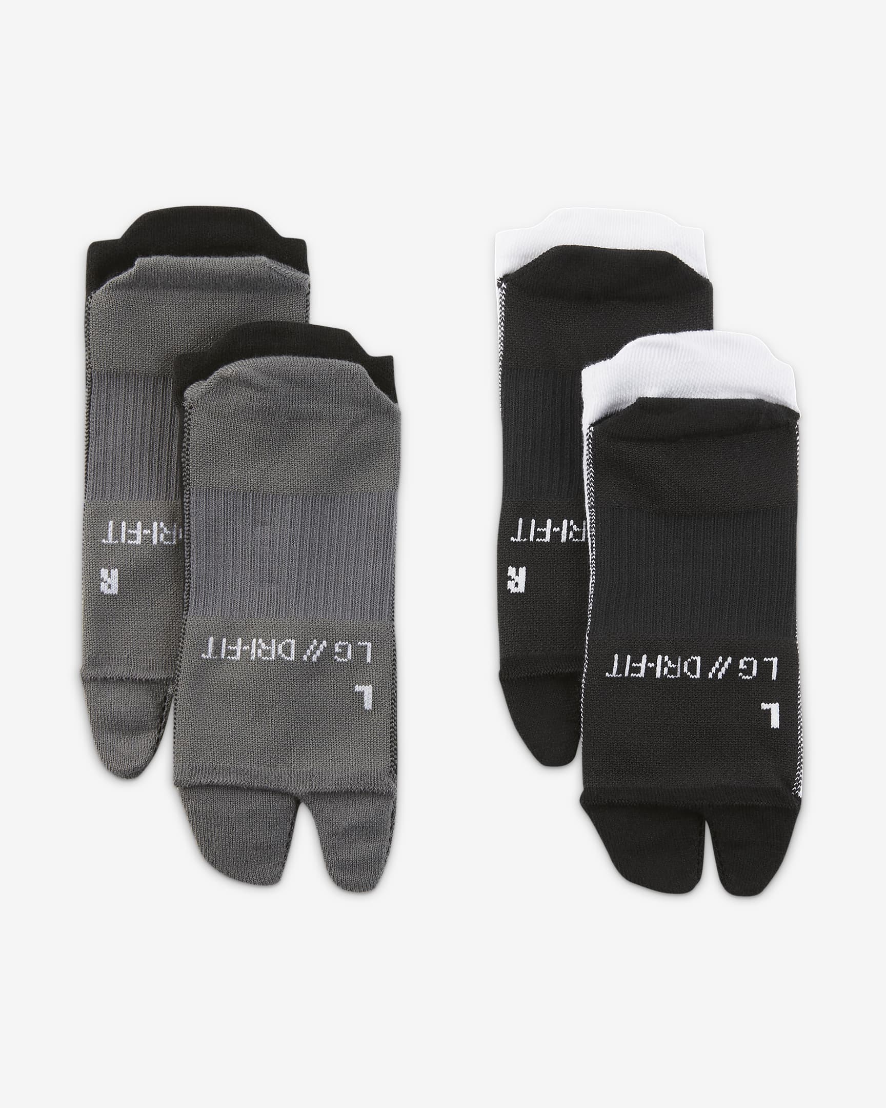 Nike Everyday Plus Lightweight No-Show Split-Toe Socks (2 Pairs). Nike IN