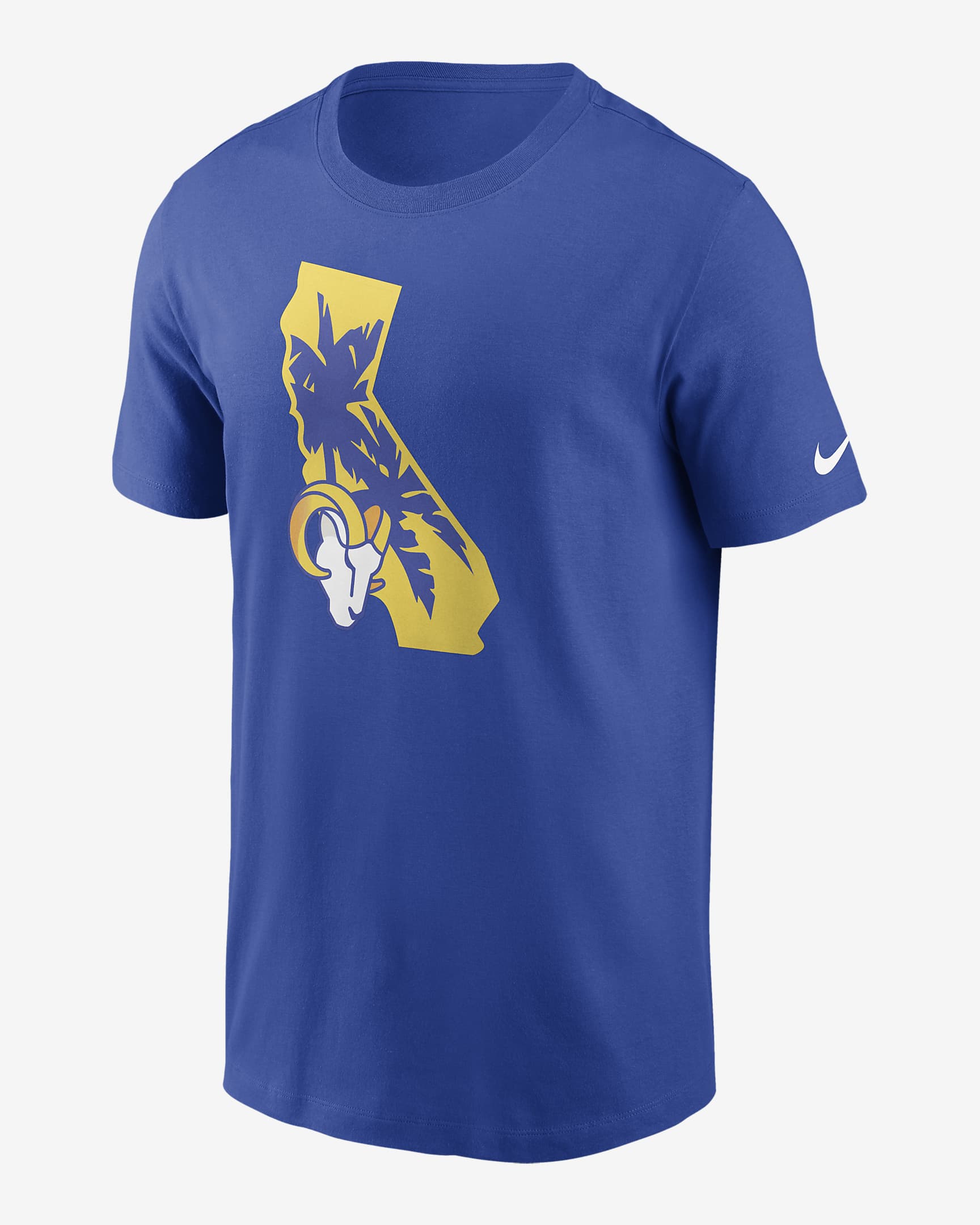 Playera para hombre Nike Local Essential (NFL Los Angeles Rams). Nike.com