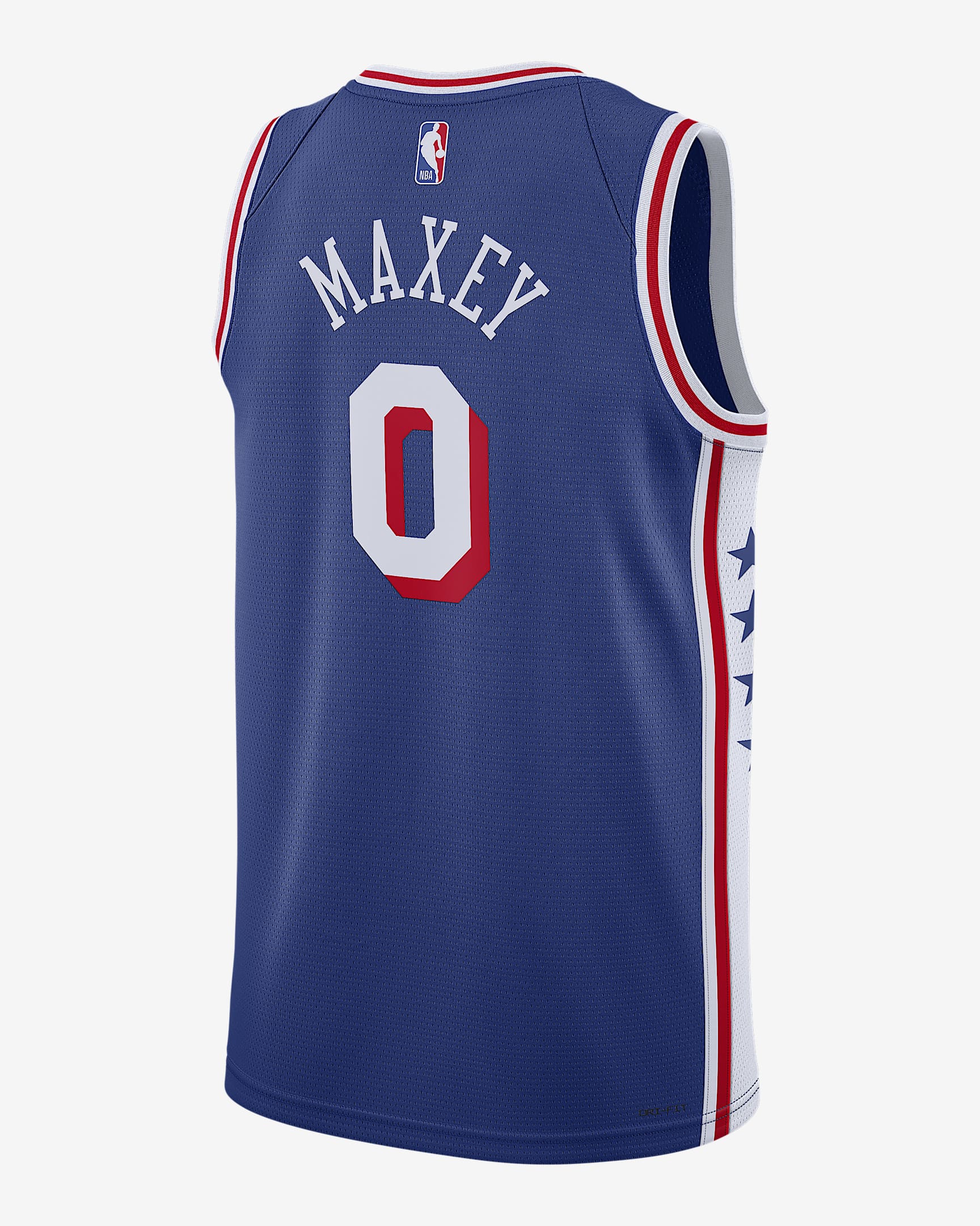 Tyrese Maxey Philadelphia 76ers 2023/24 Icon Edition Men's Nike Dri-FIT ...