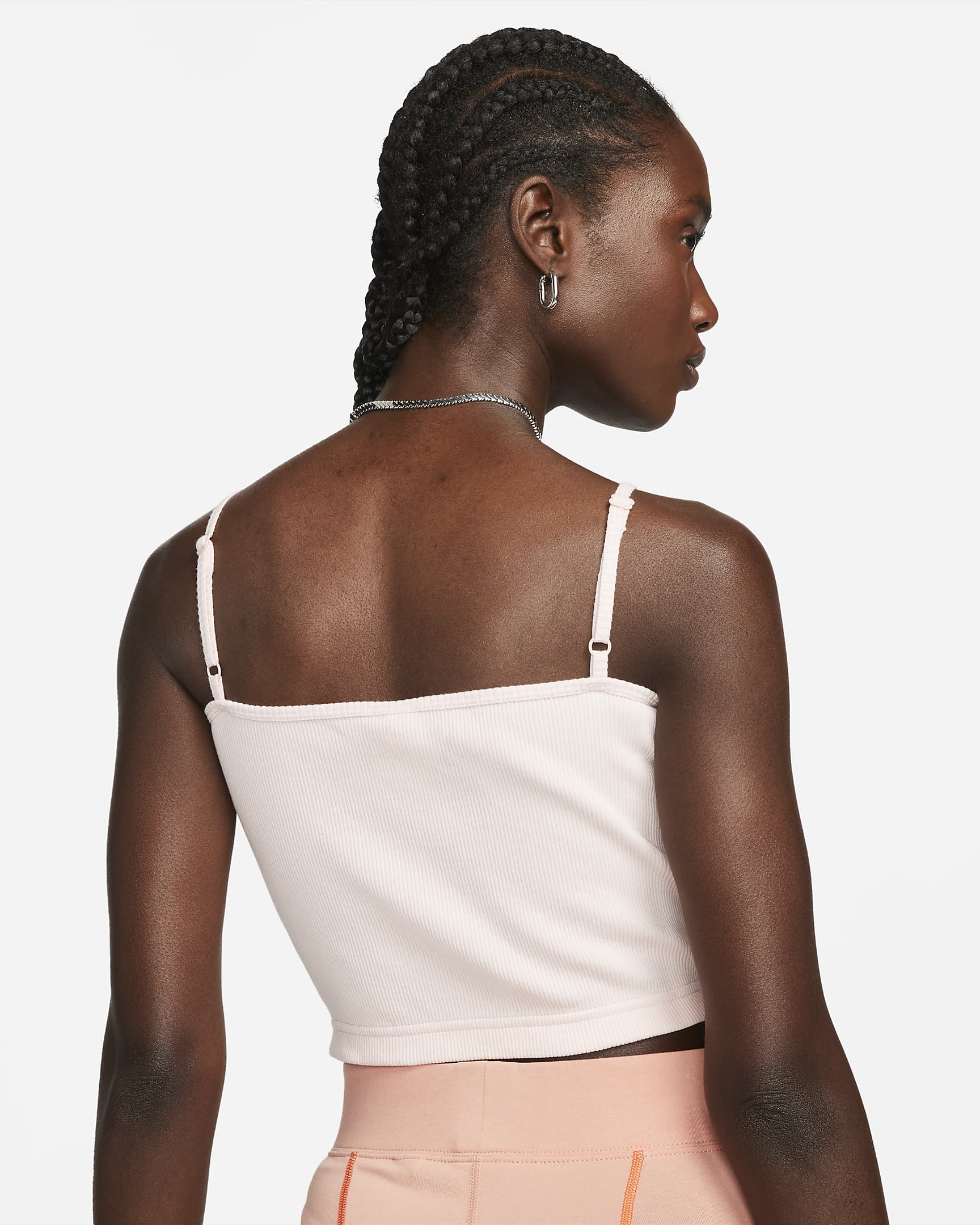 Nike Sportswear Essential Women's Ribbed Crop Top. Nike BE