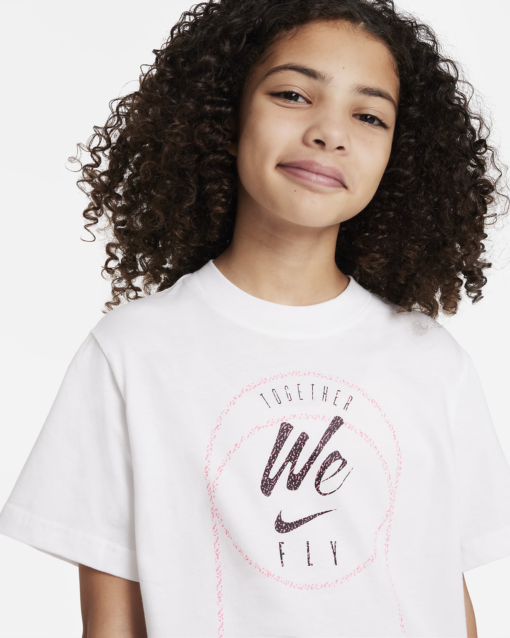 Nike Sportswear Older Kids' (Girls') T-Shirt. Nike ID